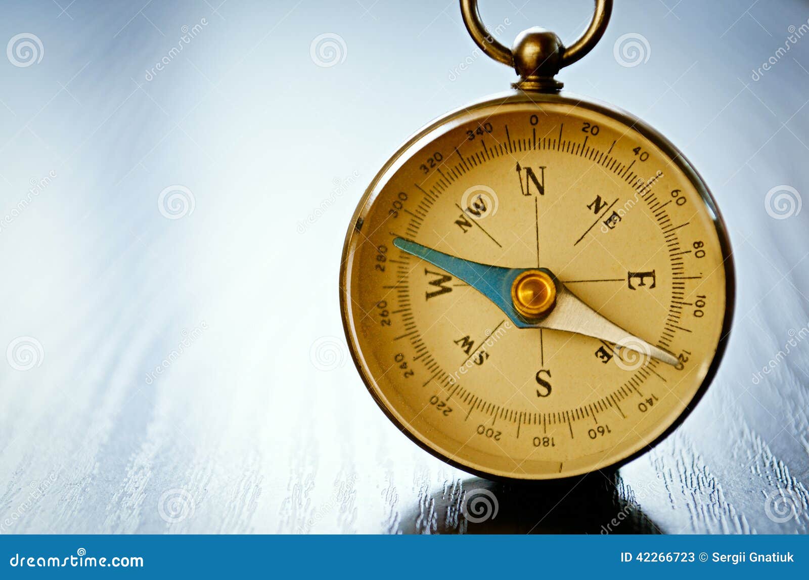 Handheld Compass On A Map Royalty-Free Stock Photography ...