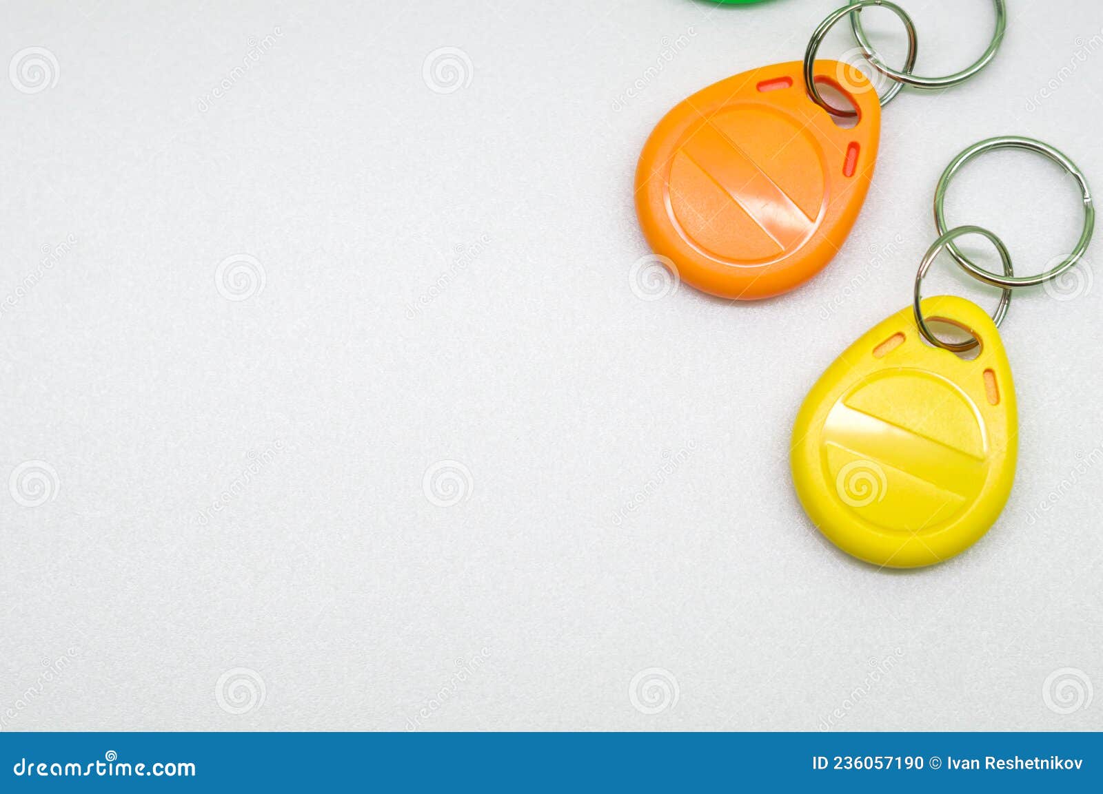 Magnetic Key for the Door Intercom. Multicolored Programmable Chip Keys ...