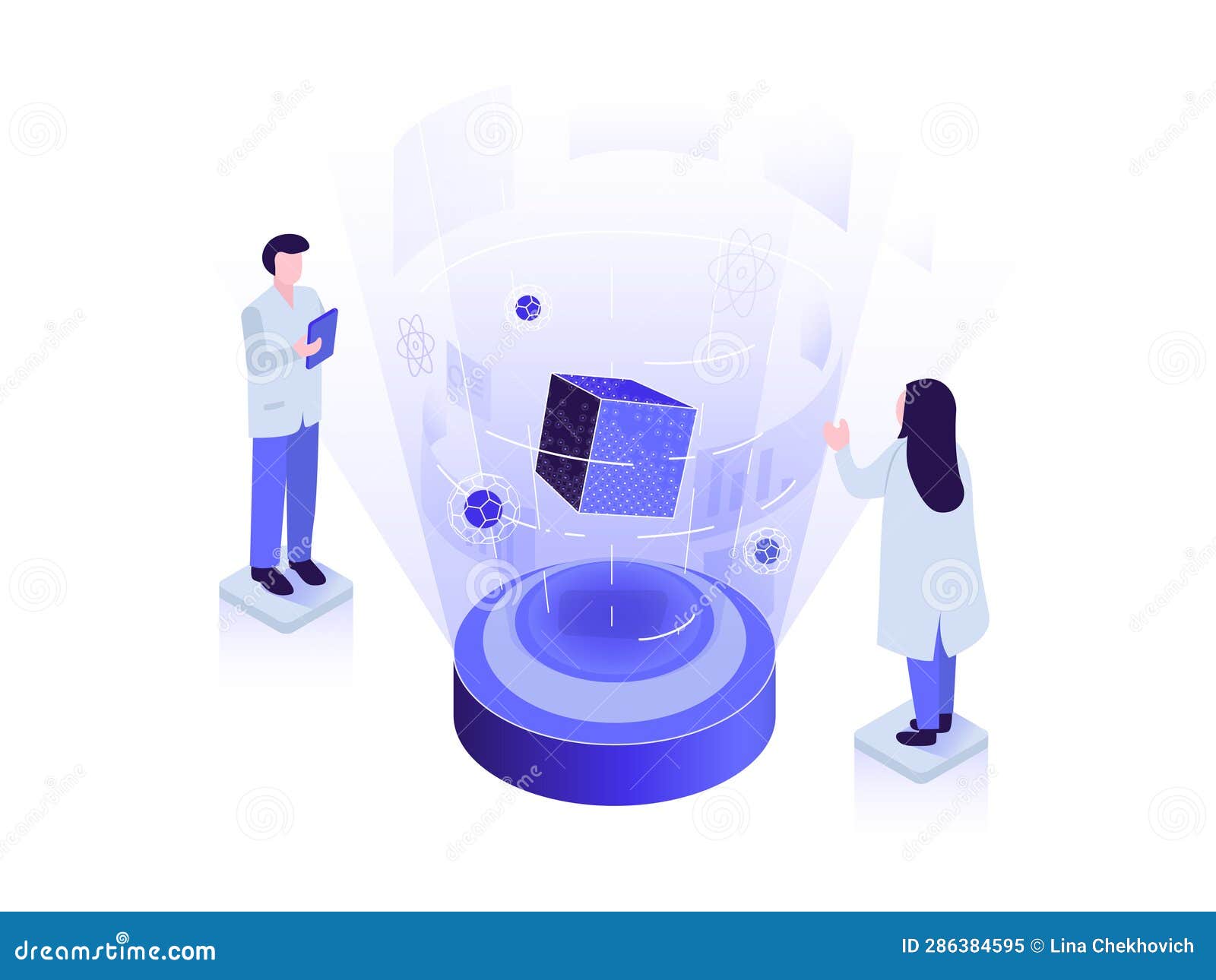 Magnetic Levitating Above A High Temperature Superconductor, Cooled ...