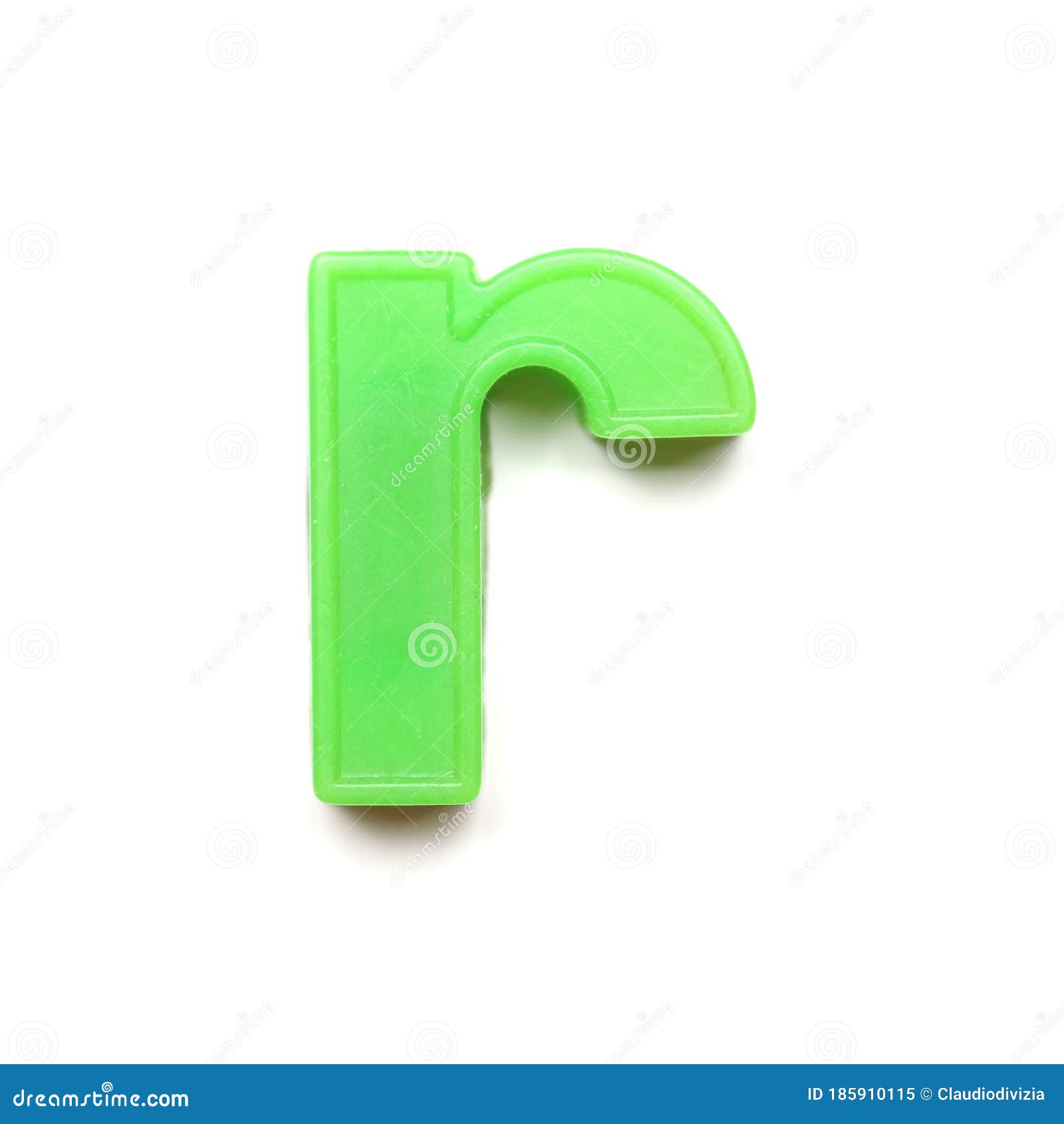 Magnetic Lowercase Letter R Stock Image - Image of message, lower ...