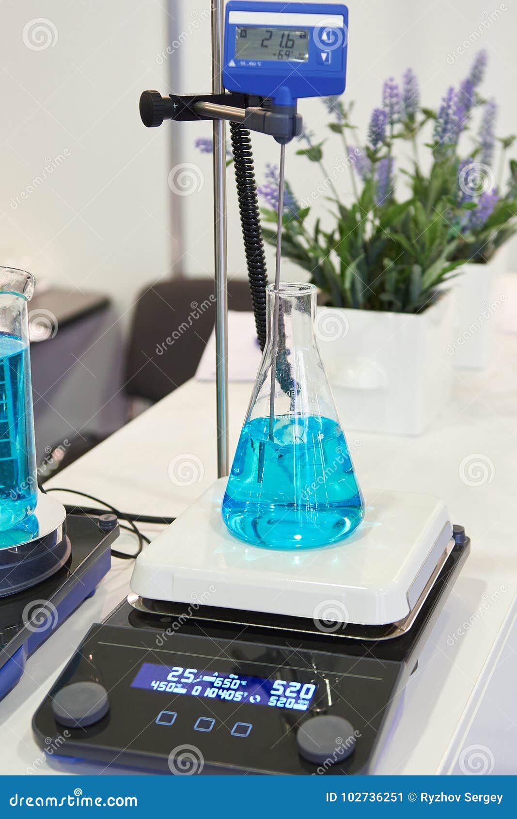 Magnetic mixer stock image. Image of mixer, colorful - 102736251