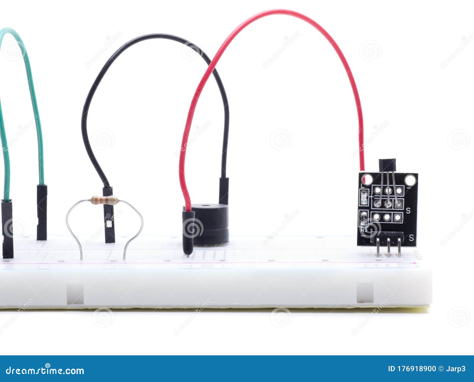 Magnetic Module in Breadboard Stock Photo - Image of component, arduino ...