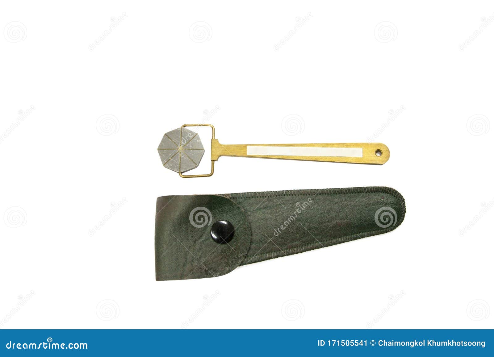 Magnetic Pie Field Indicator, Also Known As a Pie Gauge Stock Image ...