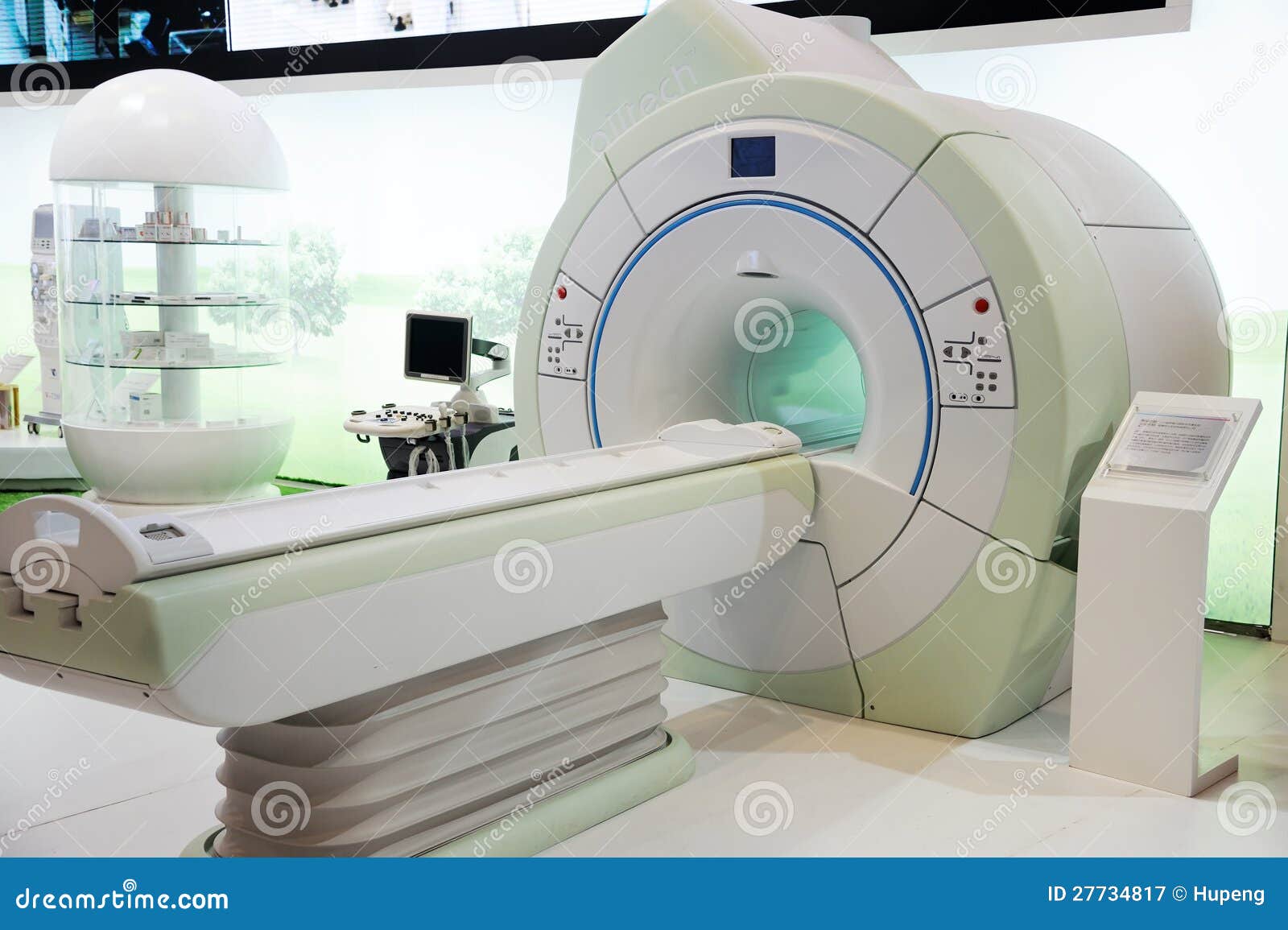 Magnetic resonance imaging editorial photography. Image of patient ...