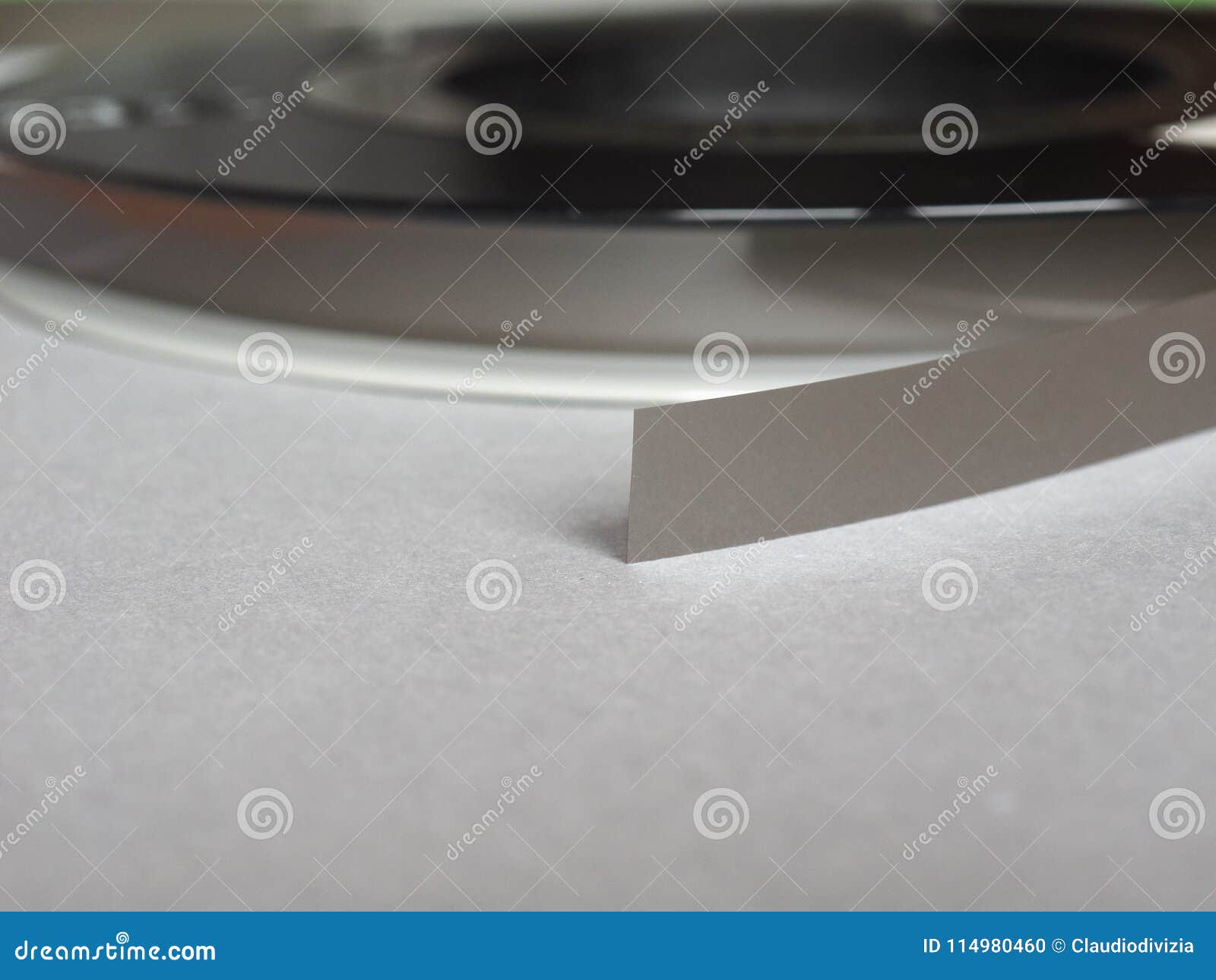 Magnetic tape reel stock photo. Image of audio, track - 114980460