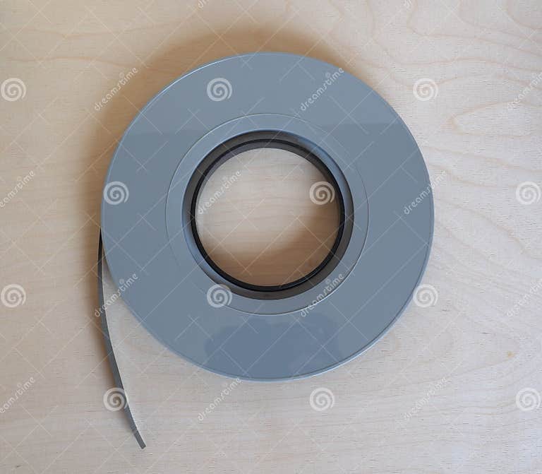 Magnetic Tape Reel for Data Storage Stock Image - Image of storage ...