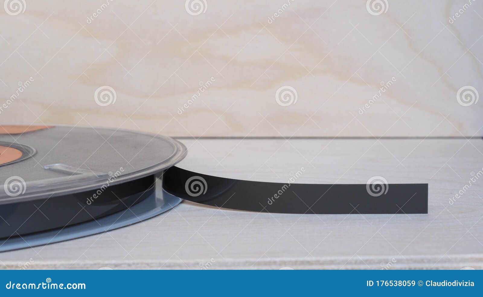 Magnetic Tape Reel for Data Storage Stock Image - Image of backup, reel ...