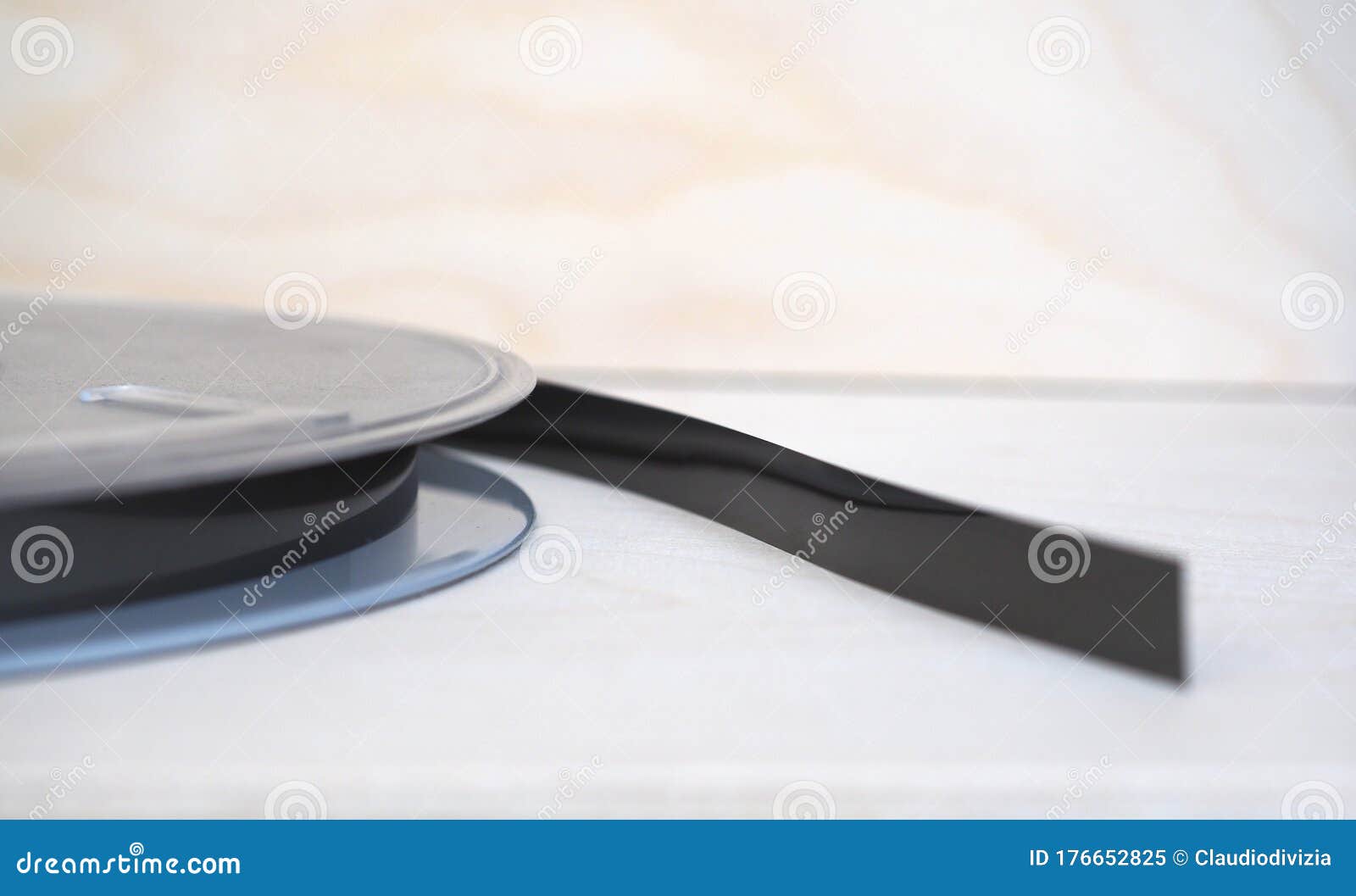 Magnetic Tape Reel for Data Storage Stock Image - Image of tape ...