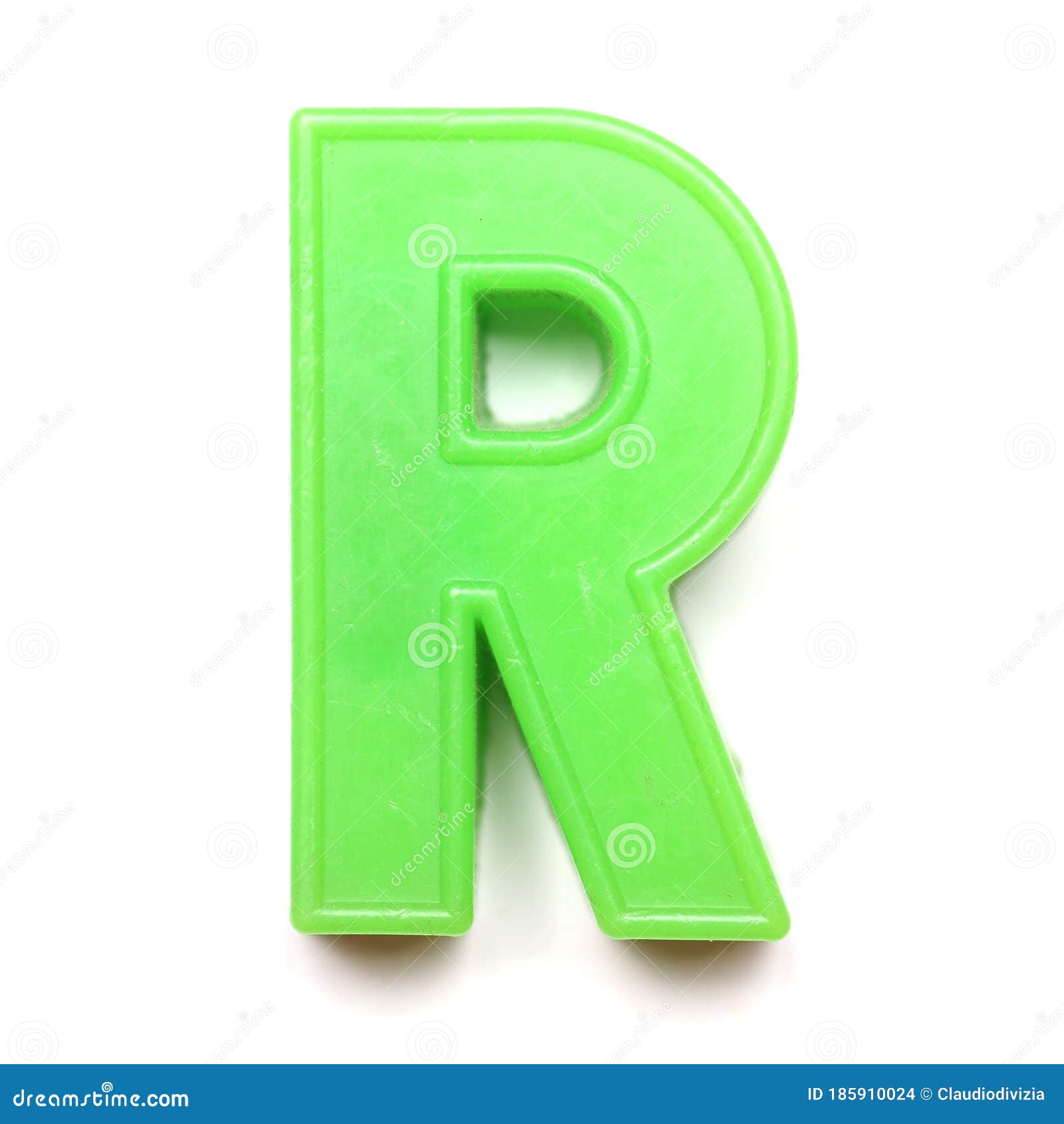 Magnetic Uppercase Letter R Stock Photo - Image of plastic, play: 185910024