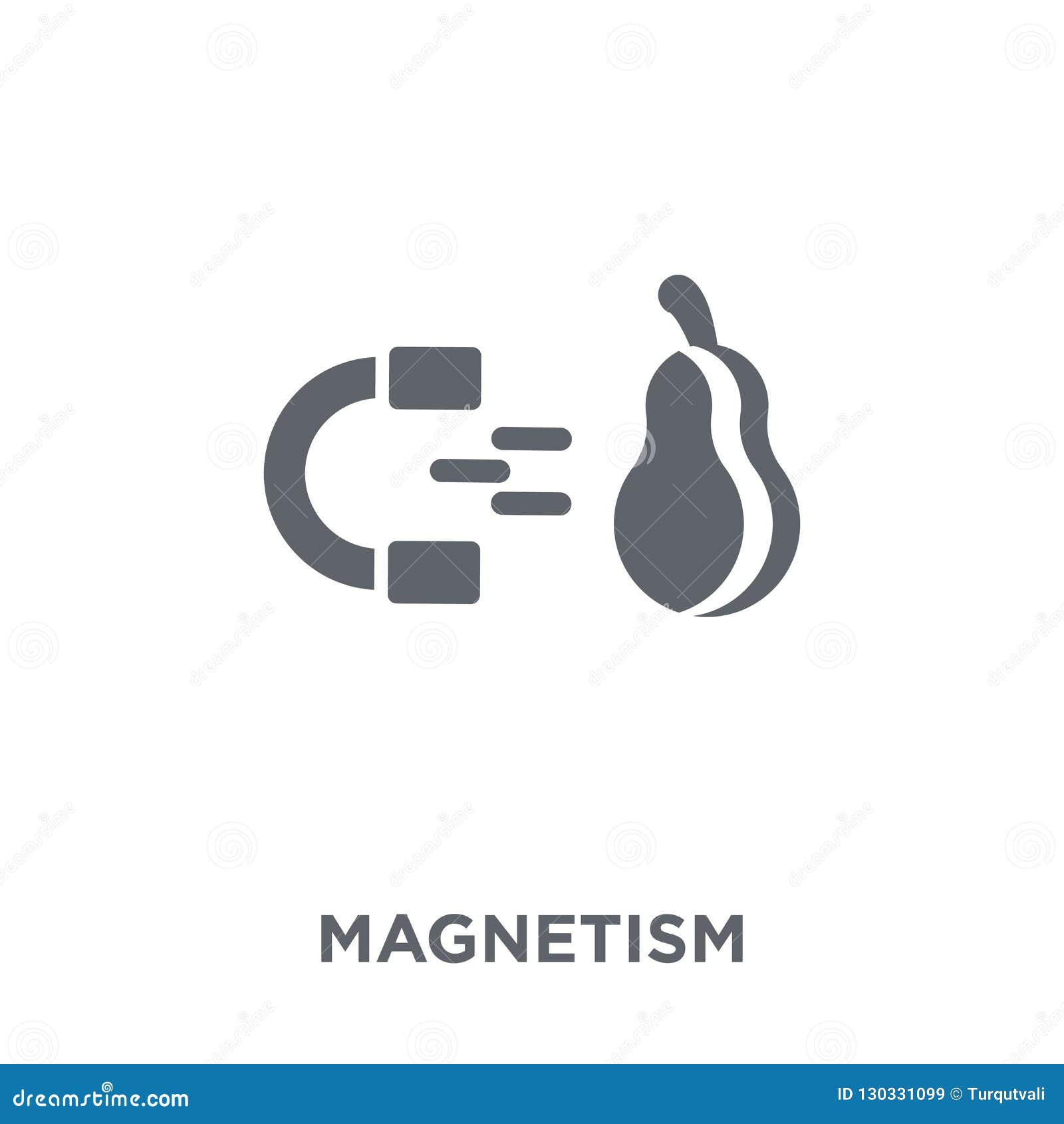 Magnetism Icon from Collection. Stock Vector - Illustration of magnetic ...