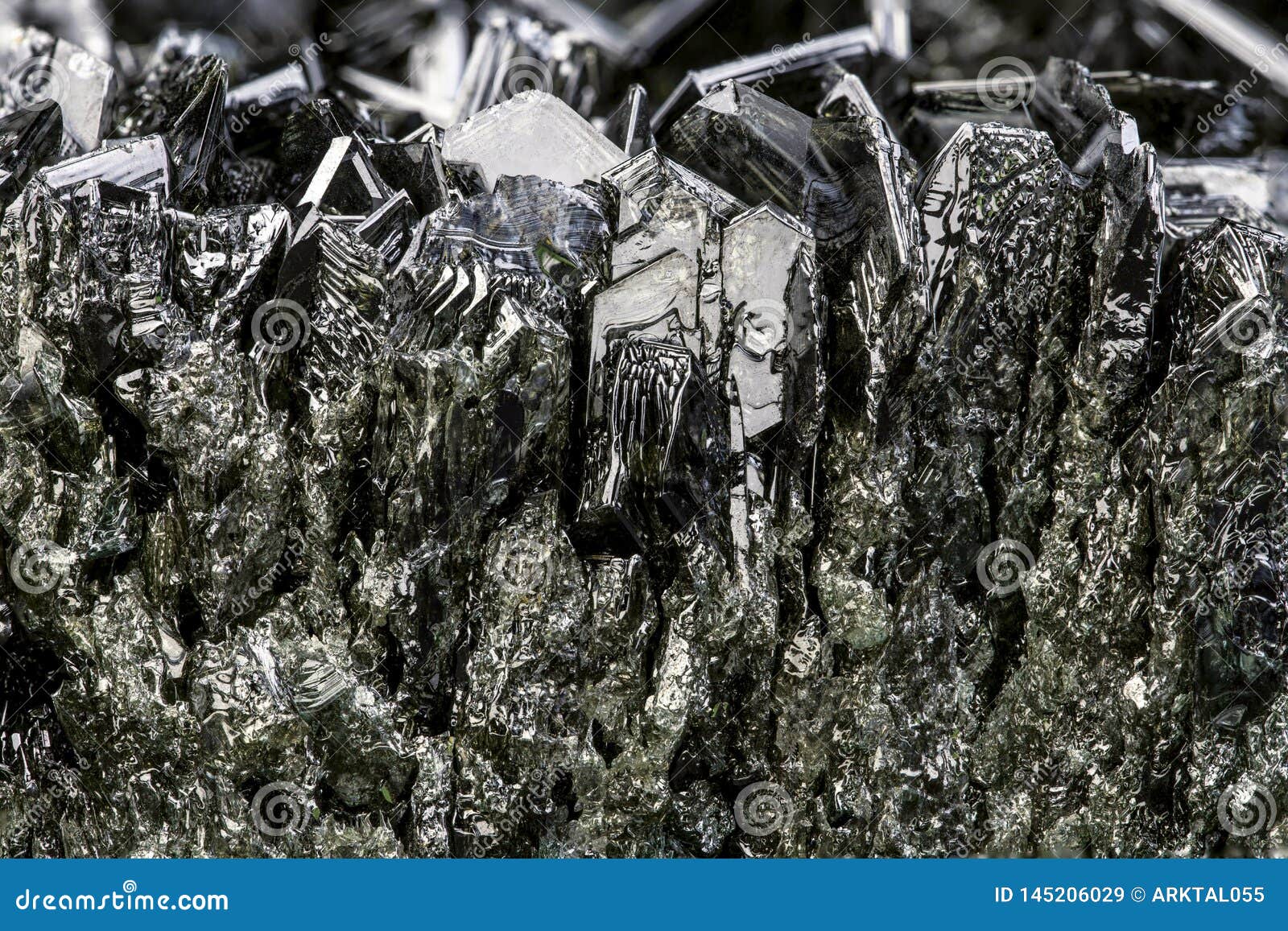 Magnetite specimen stock image. Image of oxide, natural - 145206029