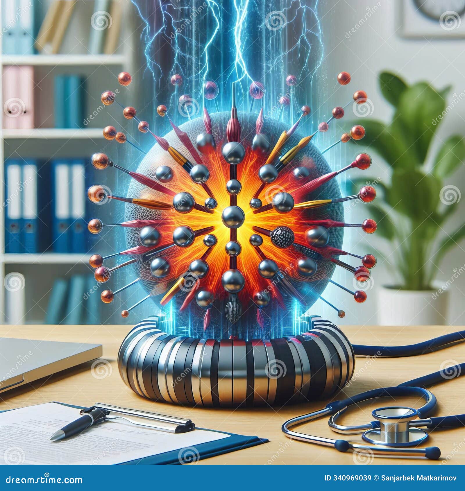 Magnetocaloric Effect Cooling System a Thermal Therapy Device Us Stock ...