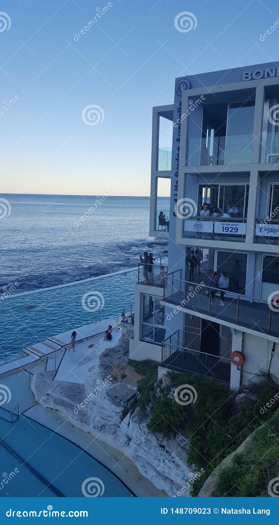 Magnificent Bondi Beach Seen from the Bondi Baths, NSW, Australia ...
