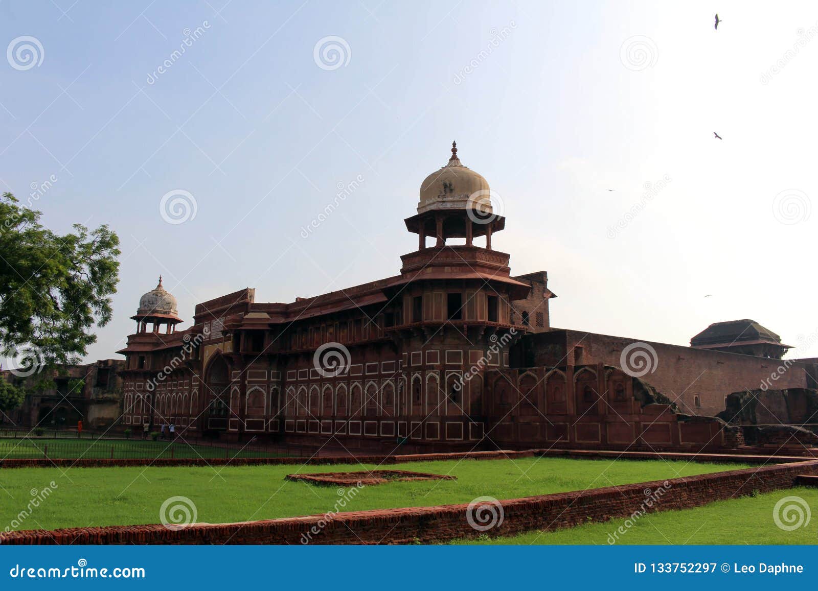 The Magnificent Detail of Architecture Inside the Complex of Agra Fort ...