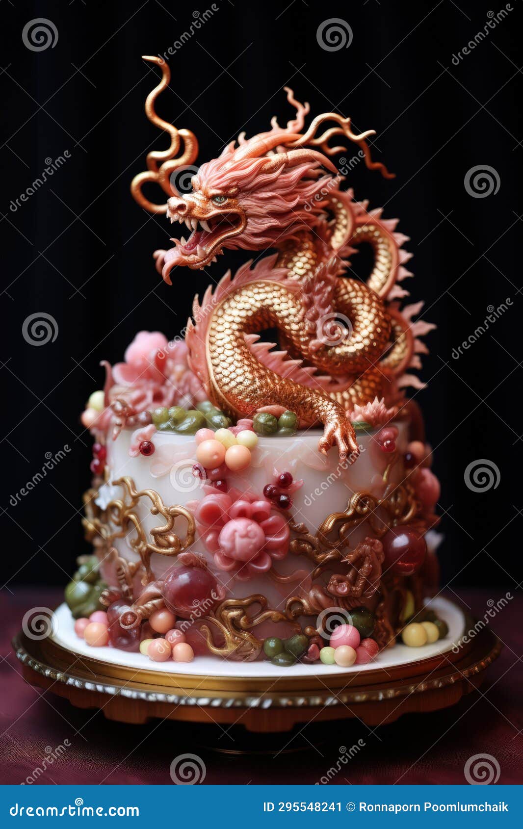 Magnificent Dragon Serpent Sculpture: A Symbol Of Chinese Mythology ...