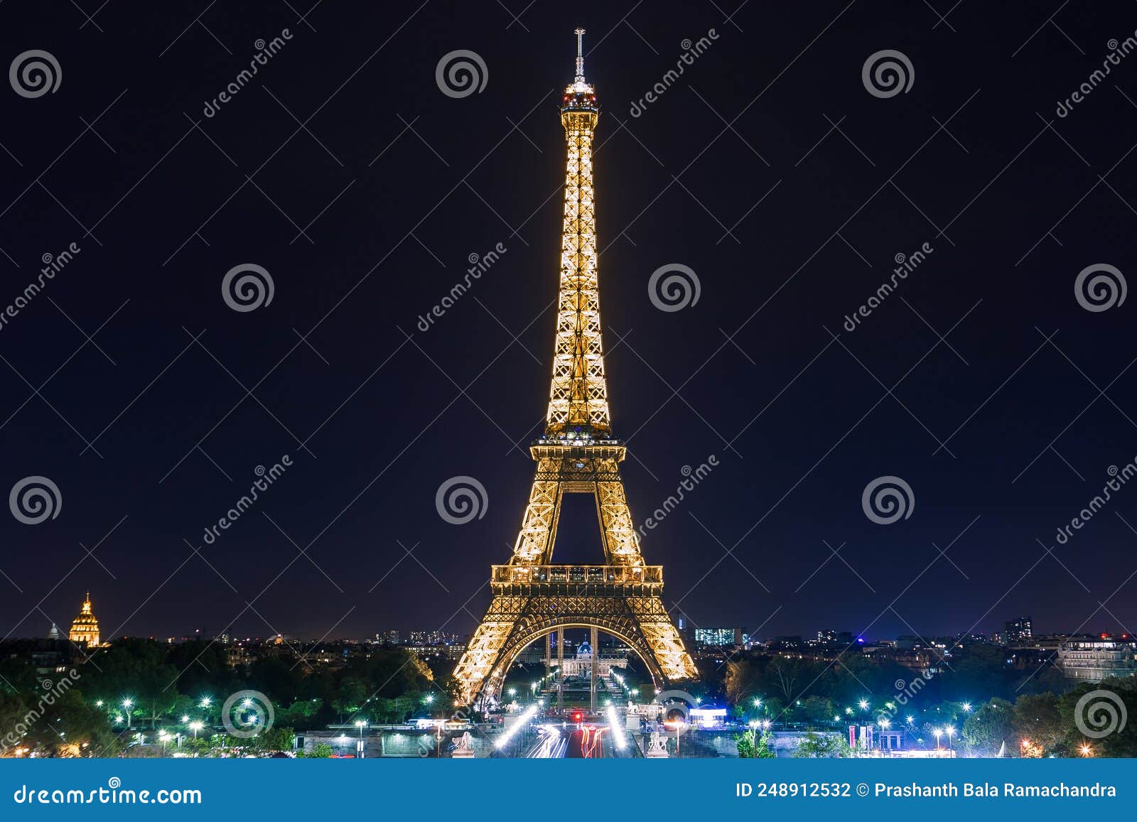 Magnificent Eiffel Tower Illuminated at Night, Paris, France Editorial ... Magnificent Eiffel Tower Illuminated at Night, Paris, France Editorial ...