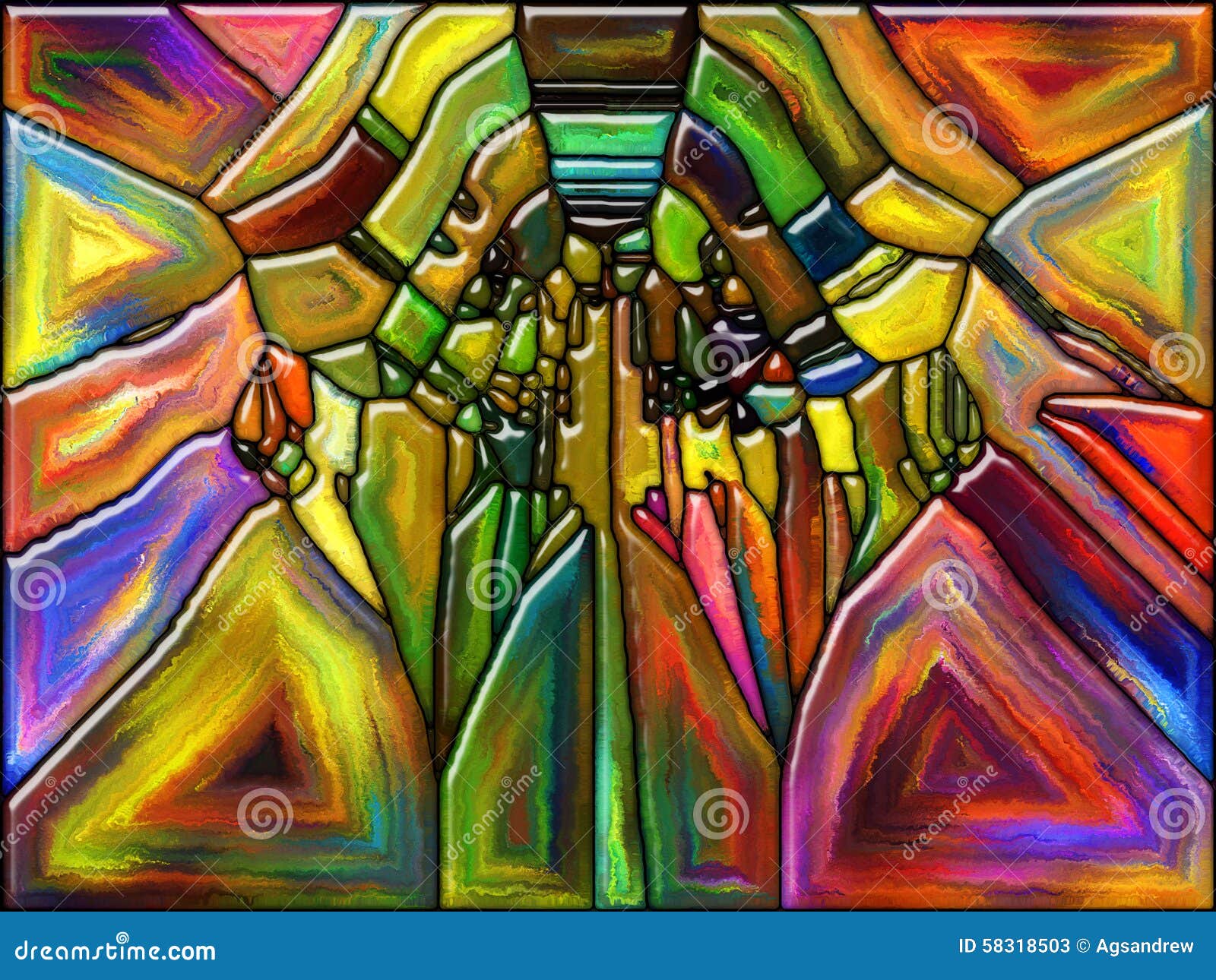 Magnificent Pattern stock illustration. Illustration of vivid - 58318503