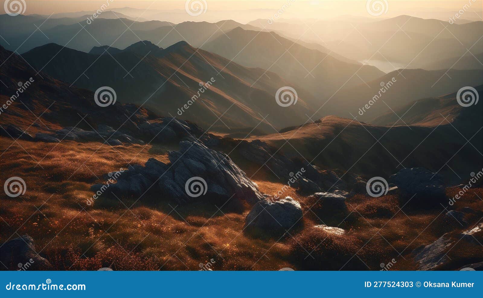 Magnificent Pyrenees Landscape. AI Generated Stock Image - Image of ...