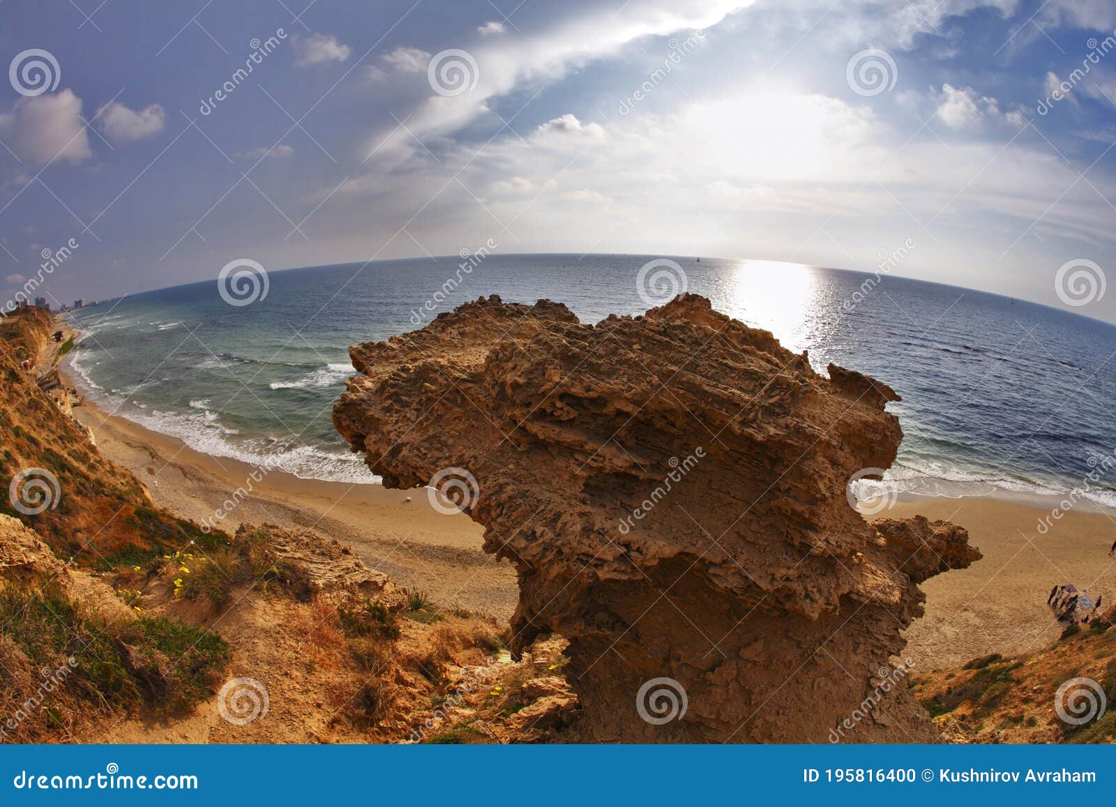 Magnificent Sunset on Mediterranean Sea Stock Photo - Image of outdoors ...