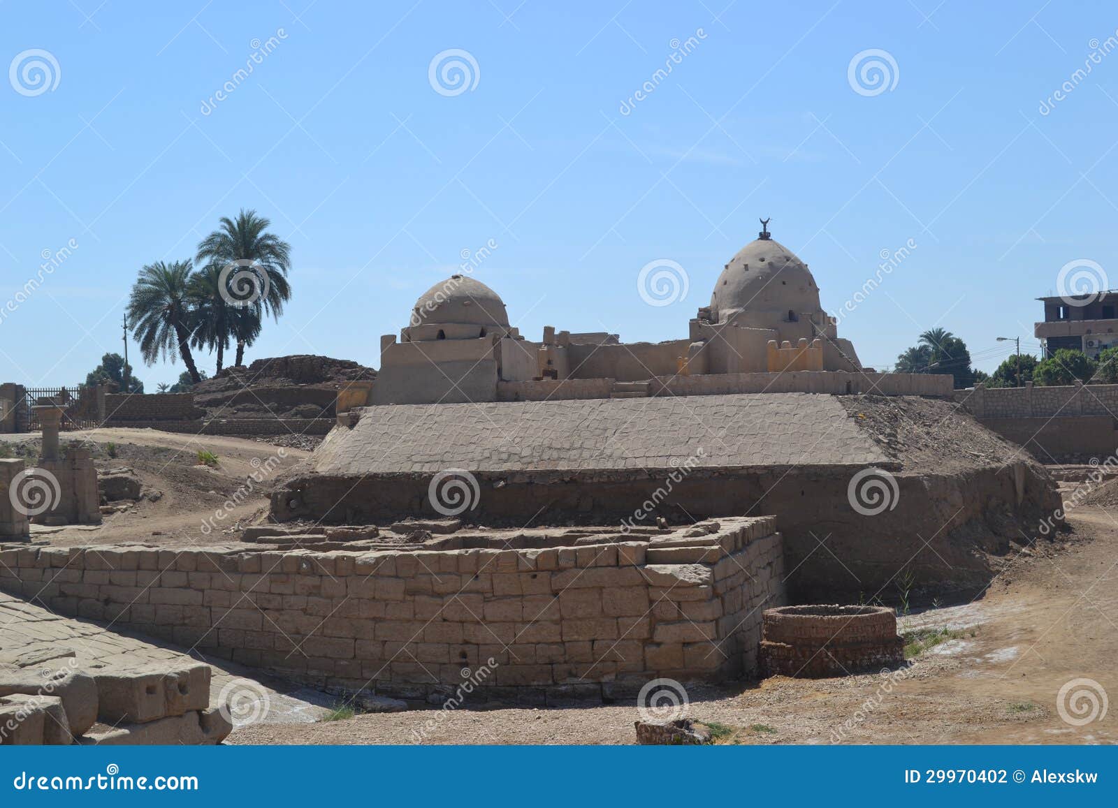 Temple of the Sun God Amon-Ra Stock Photo - Image of goddess, history ...