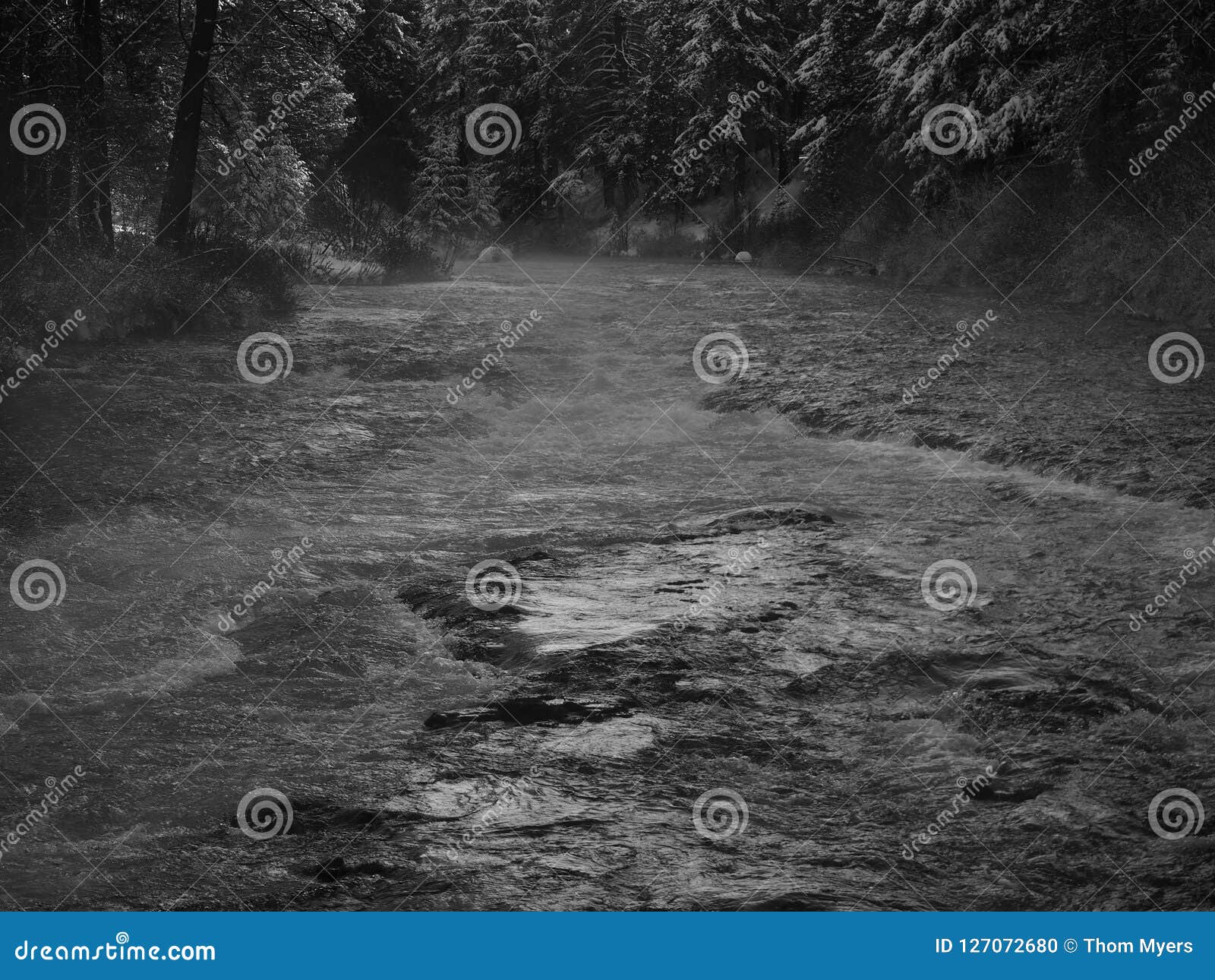 Incredible Wizard Falls stock photo. Image of river - 127072680