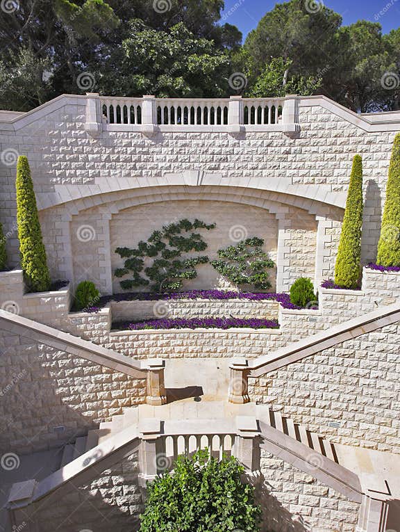 Magnificent White Marble Ladder Stock Image - Image of backgrounds ...