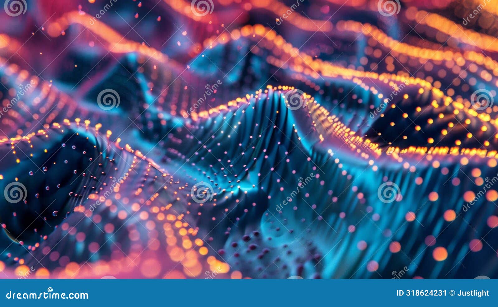 A Magnified Image of a Polymer Composite Featuring a Mix of Shape ...