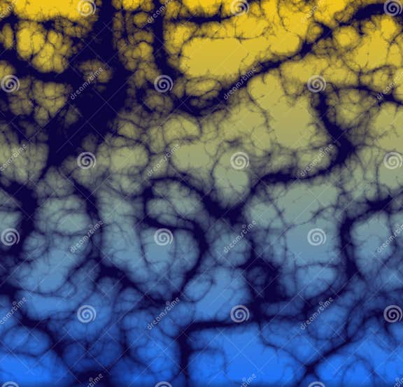Magnified organic tissue stock illustration. Illustration of string ...