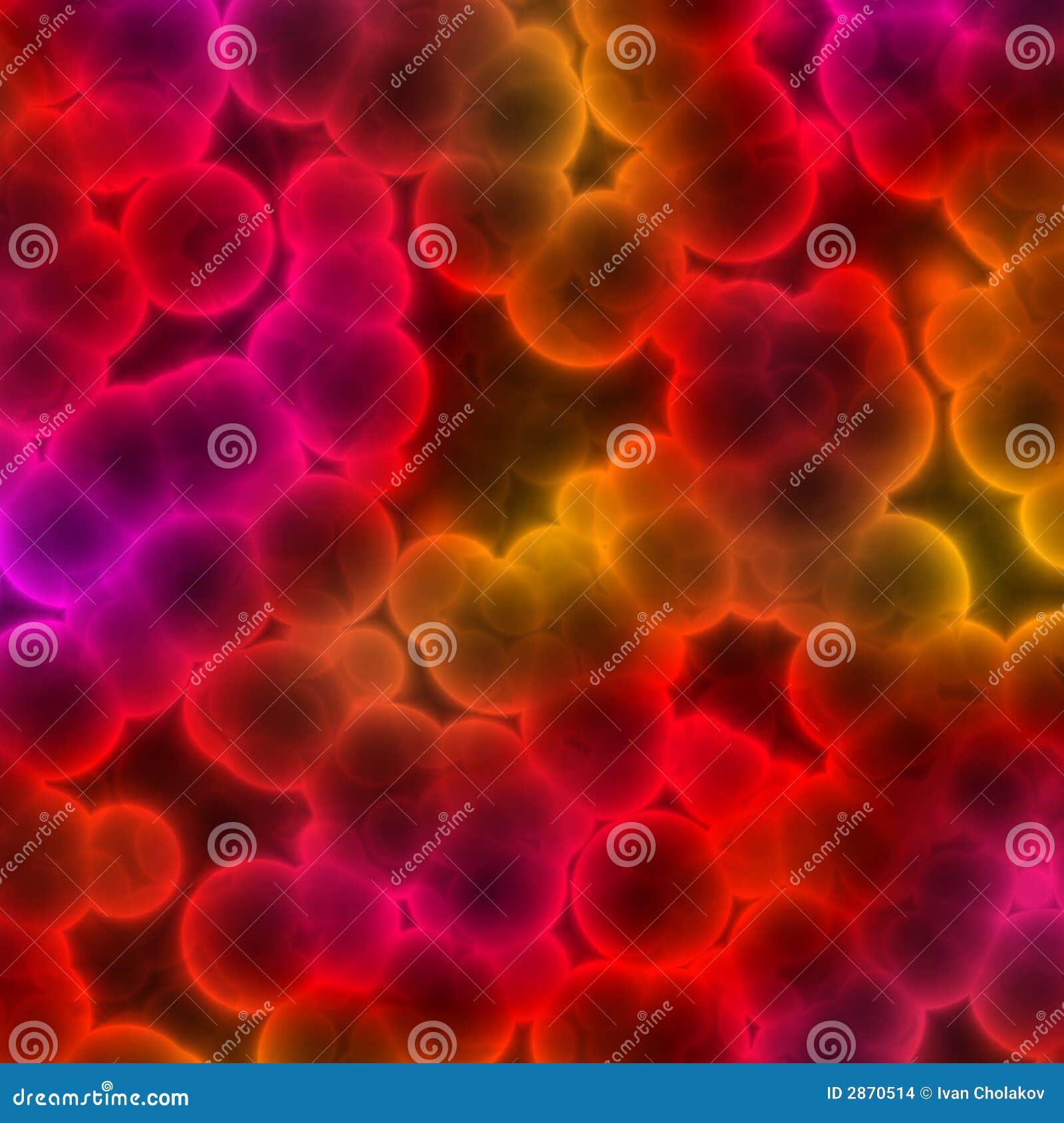 Magnified red virus stock illustration. Illustration of medicine - 2870514