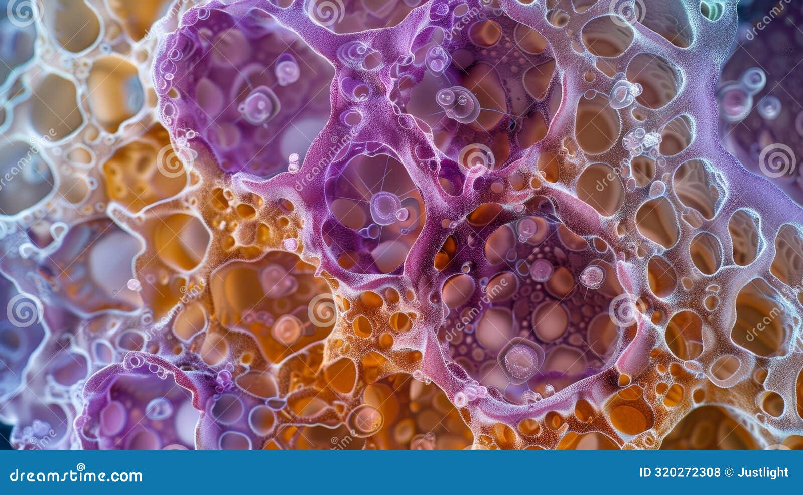 A Magnified View of the Cells Acrosome a Specialized Structure that ...