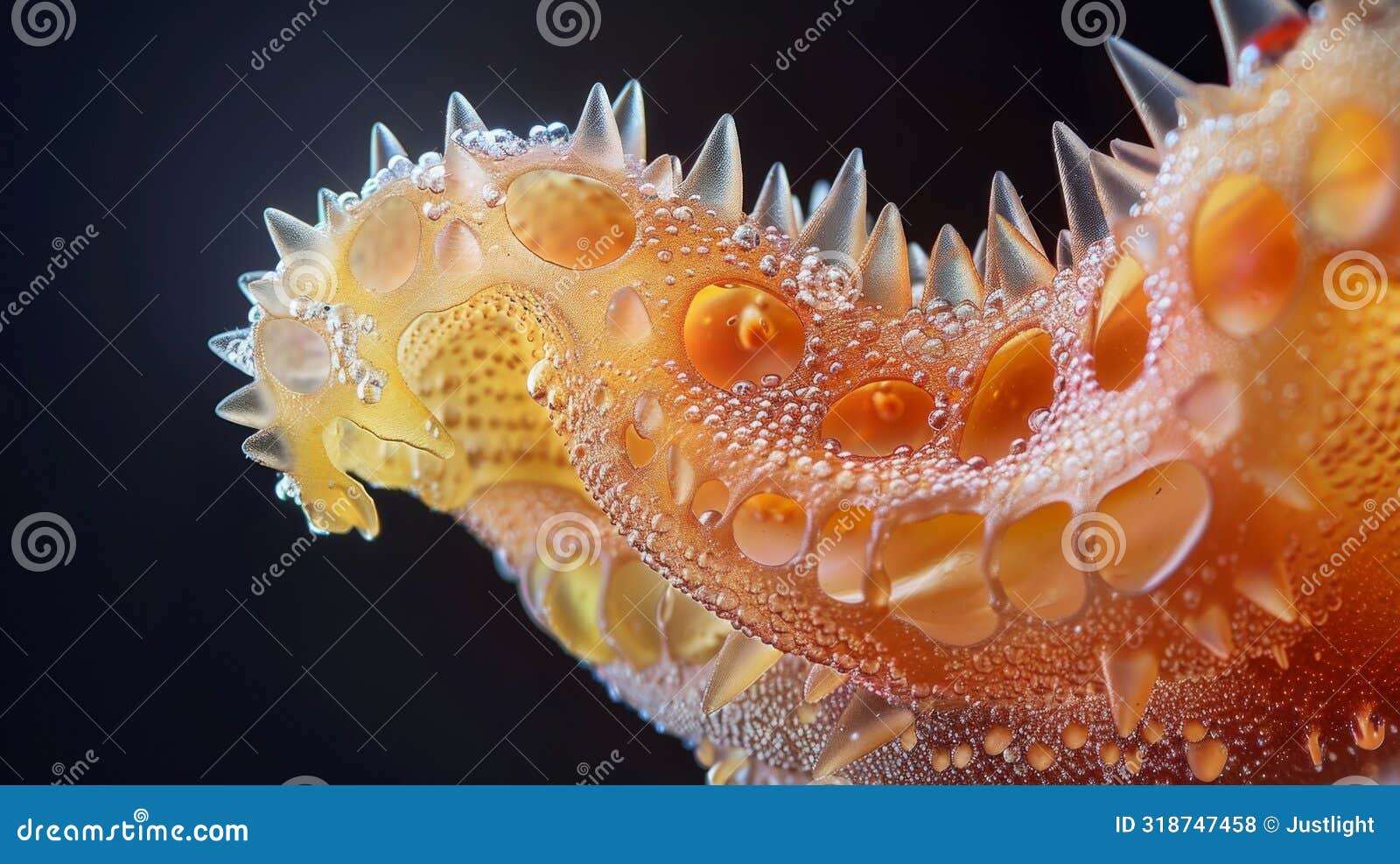 A Magnified View of a Rotifers Mouth Revealing the Complex Structures ...