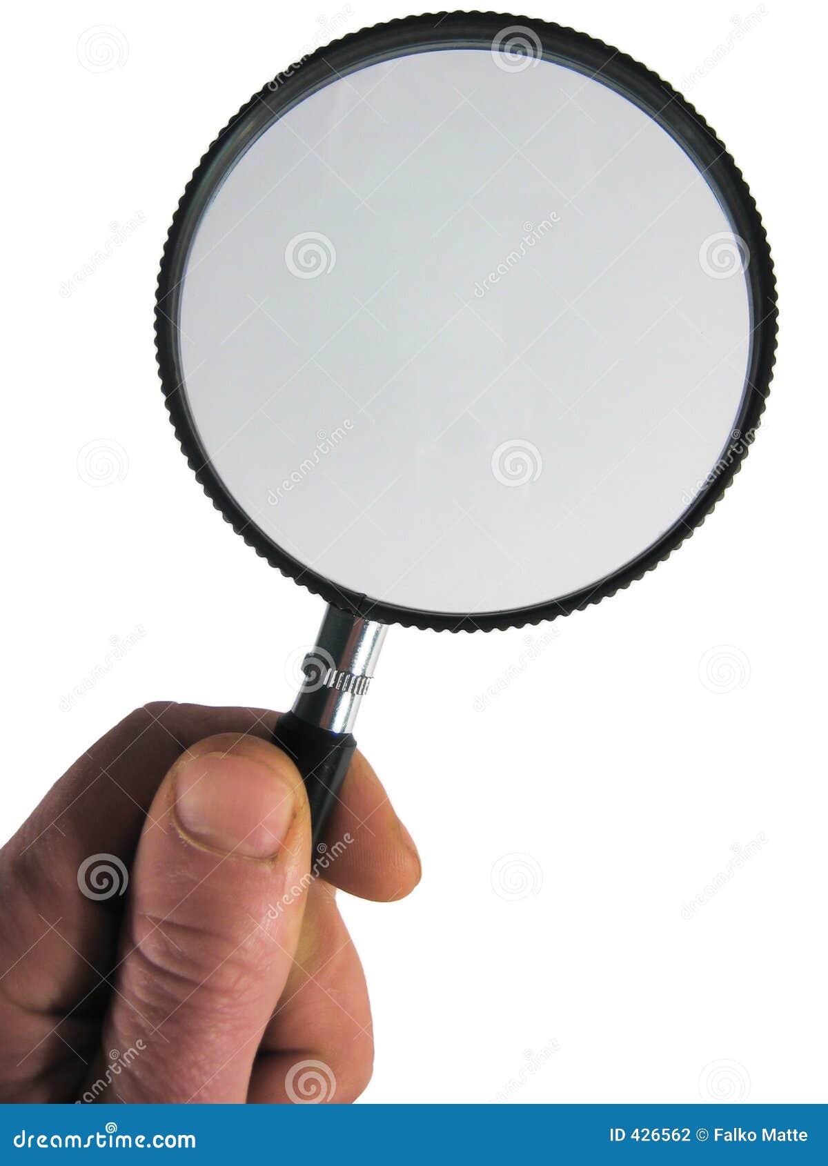 Magnifier stock photo. Image of vision, look, enlarge, blue - 426562