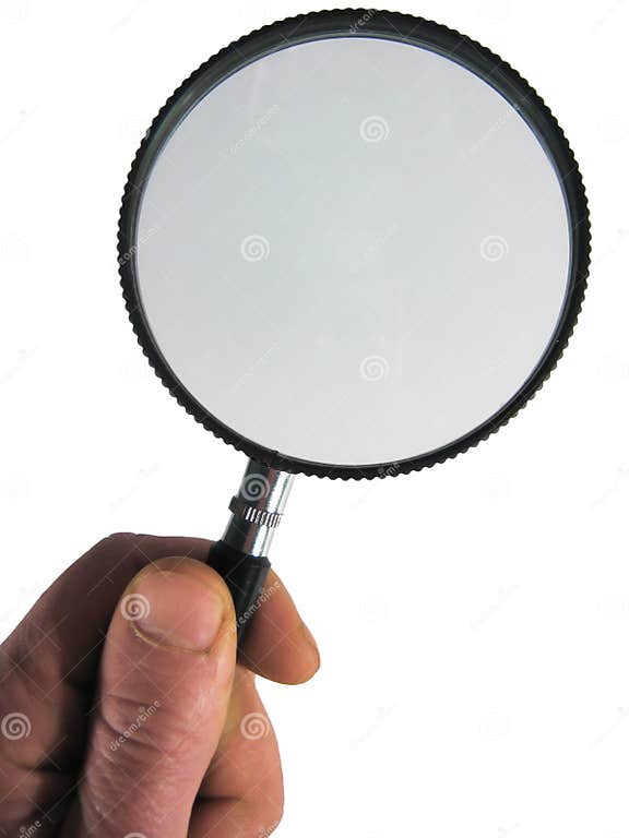 Magnifier stock photo. Image of vision, look, enlarge, blue - 426562