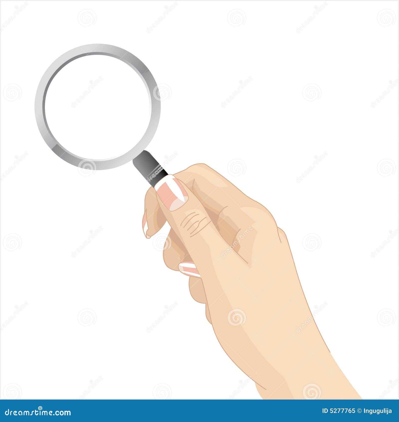 Magnifier Cartoon Vector | CartoonDealer.com #5277765