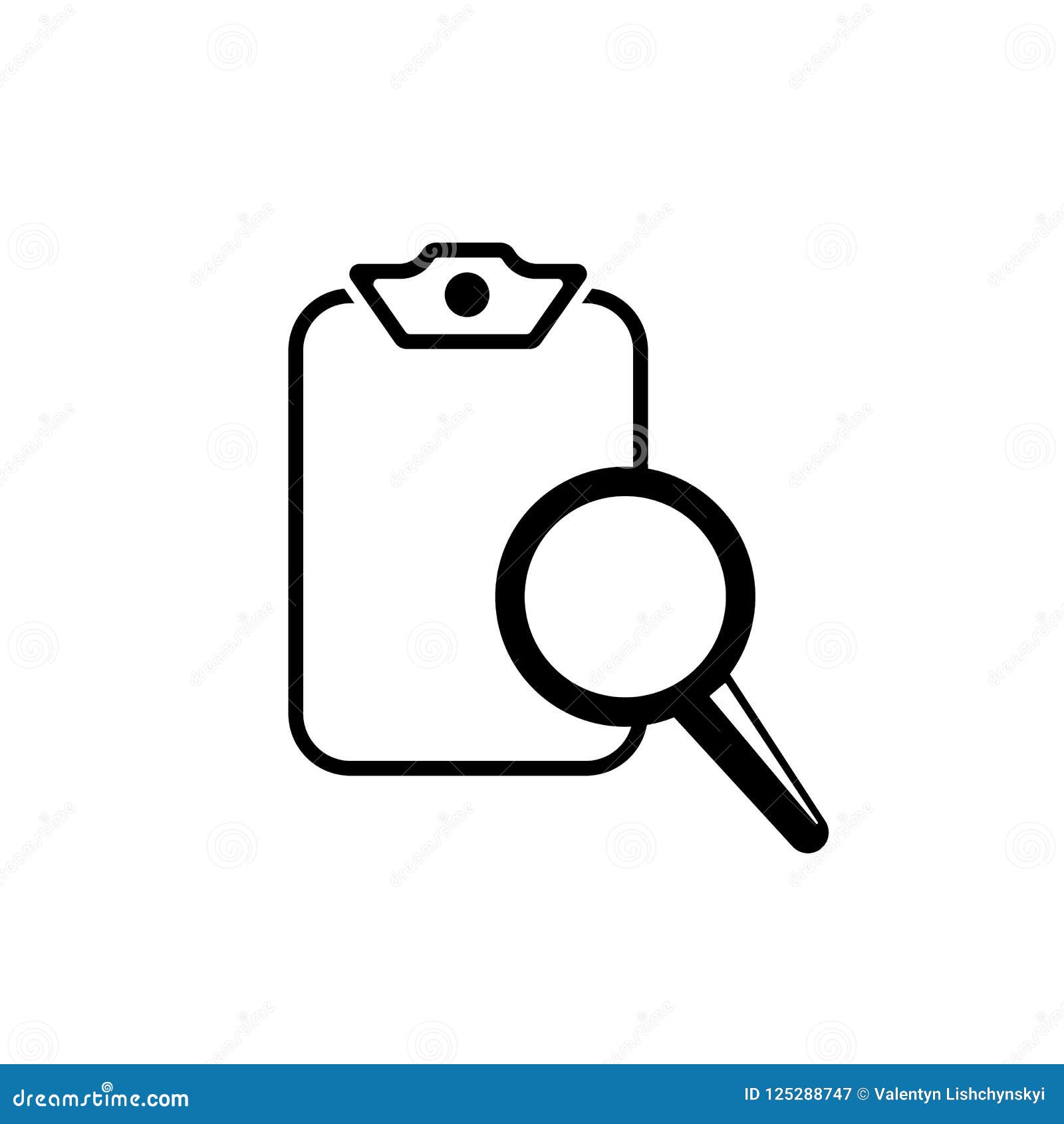 Magnifier Assessment Checklist Design Icon. Vector Flat Style Symbol ... Magnifier Assessment Checklist Design Icon. Vector Flat Style Symbol ...