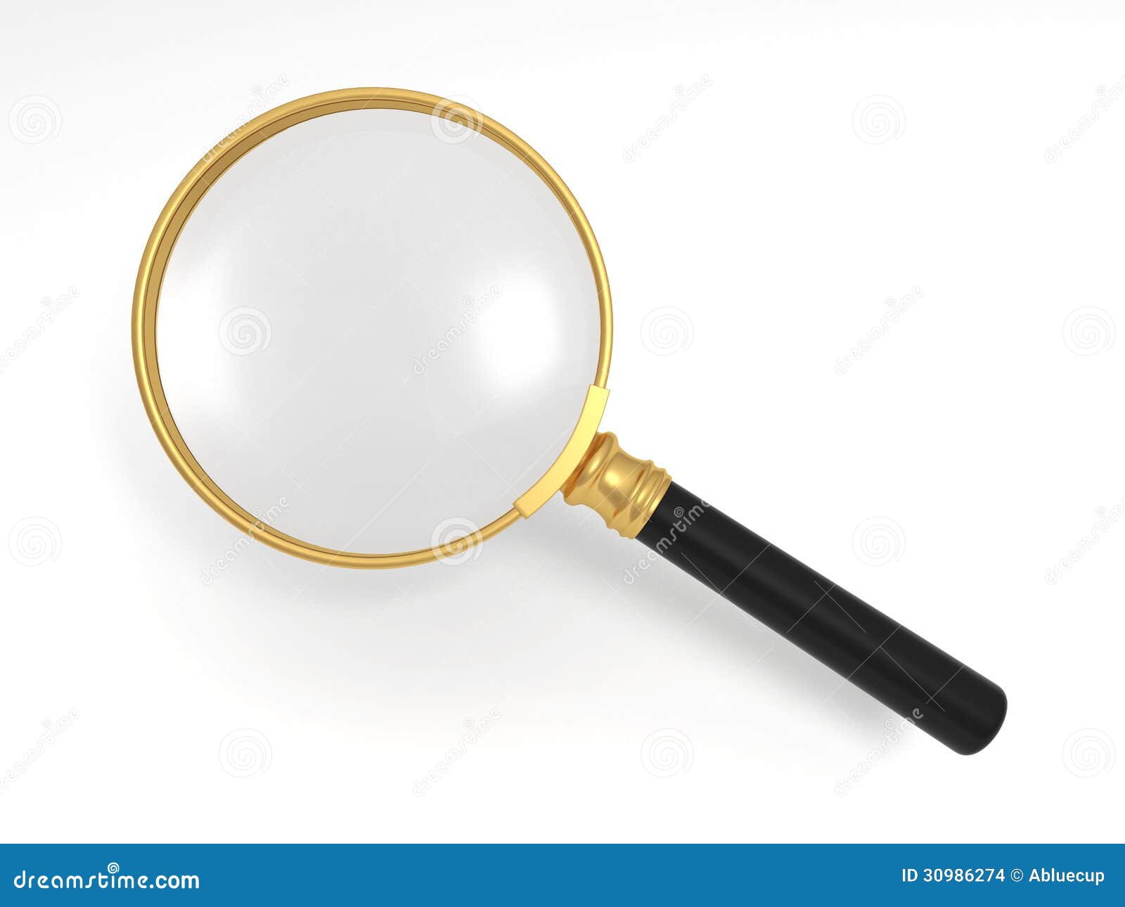 Magnifier stock illustration. Illustration of instrument - 30986274