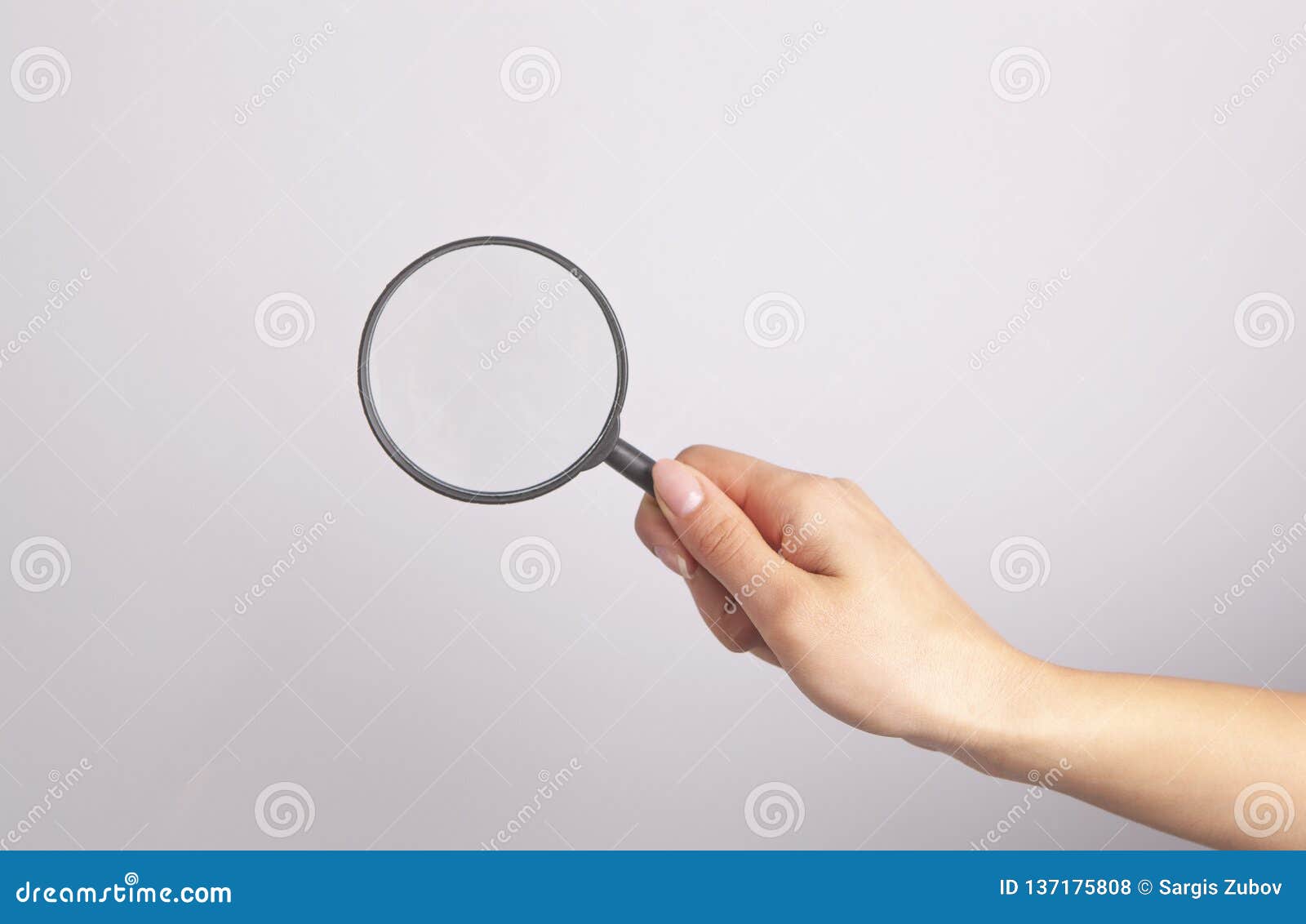 Magnifier hand search stock photo. Image of large, magnifier - 137175808