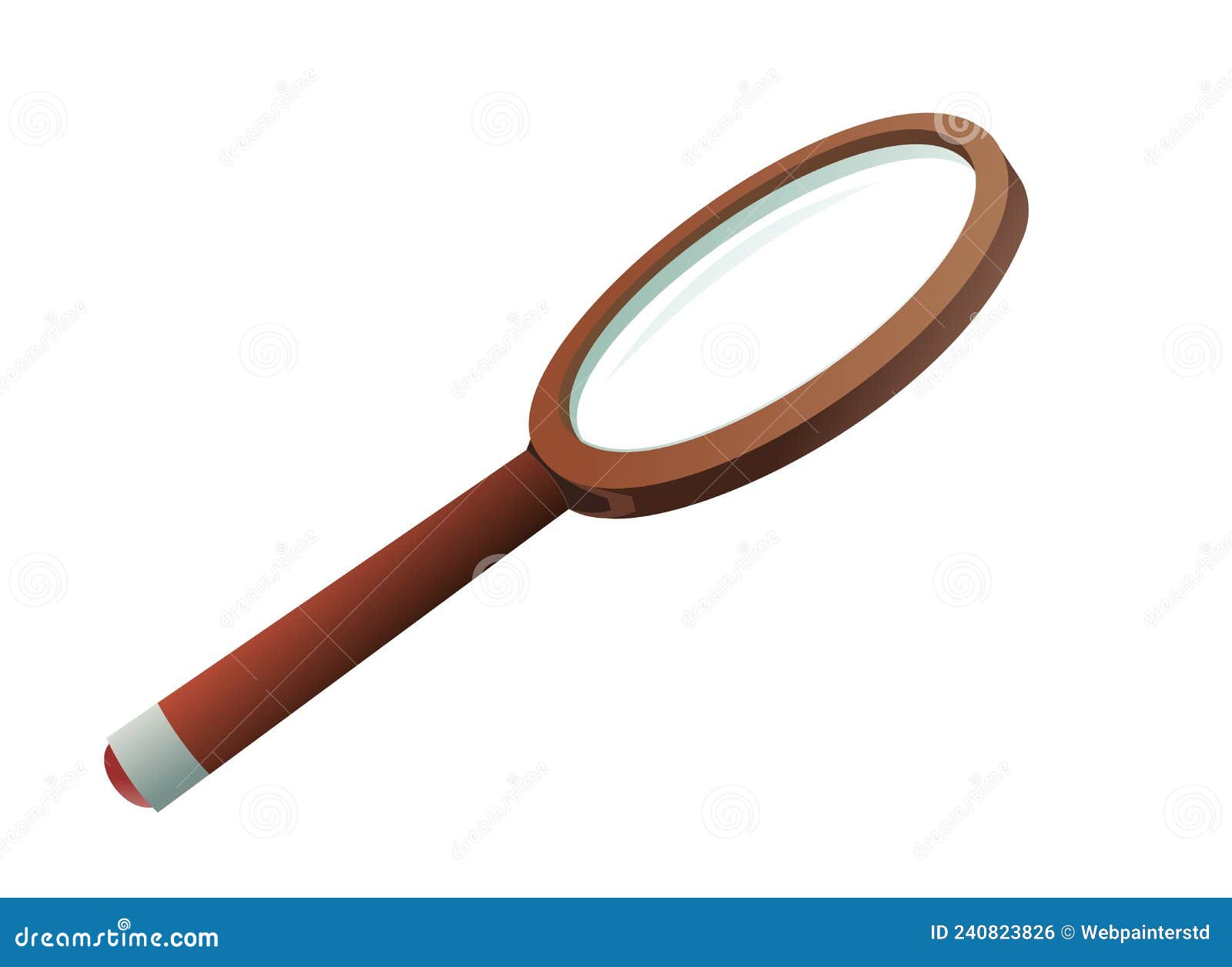 Magnifier with Handle. Magnifying Glass for Viewing Small Objects ...