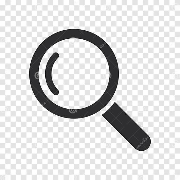Magnifier Icon Vector Illustration Stock Vector - Illustration of ...