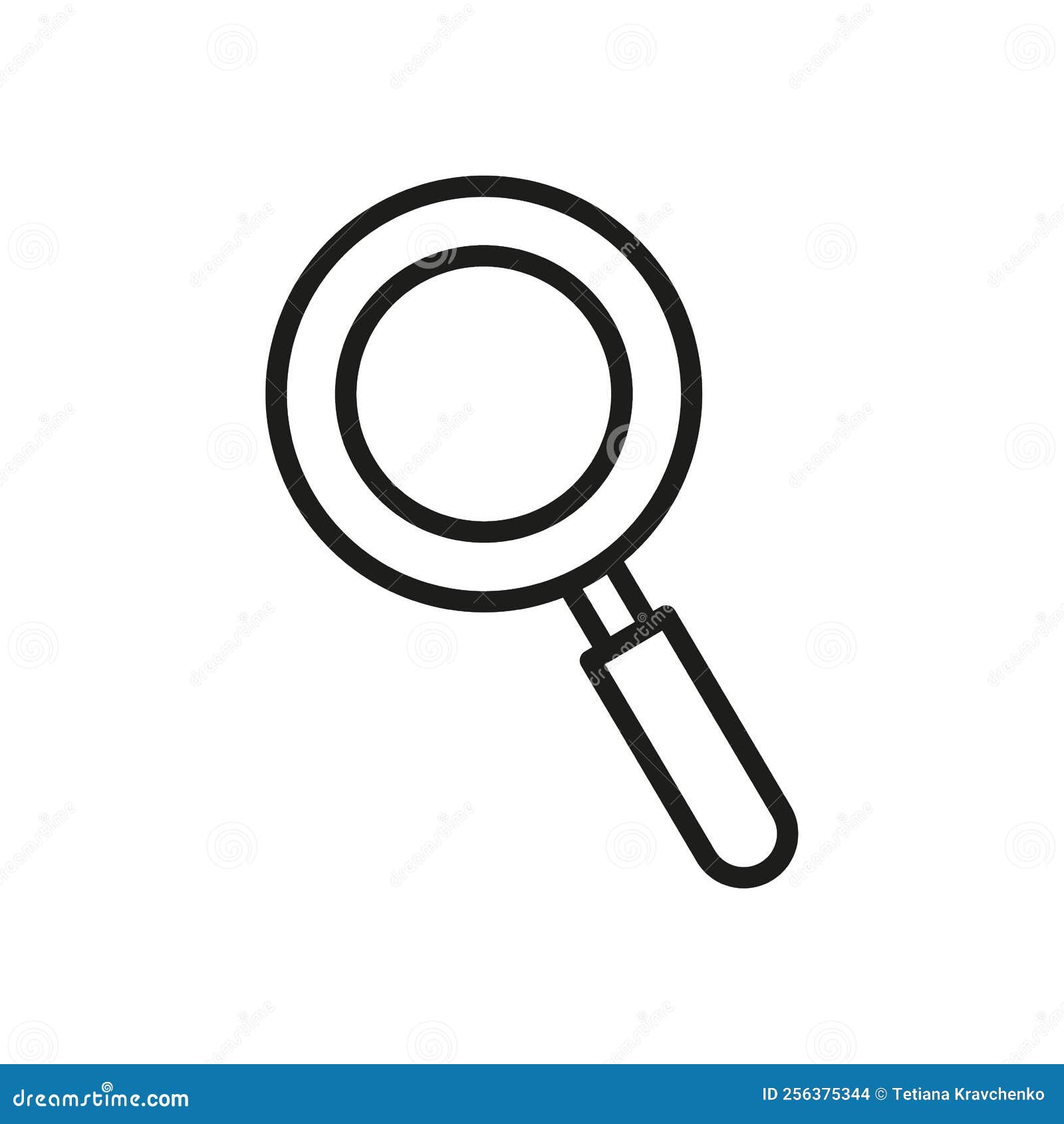 Magnifier Icon. Search Icon. Vector Illustration. Stock Image Stock ...