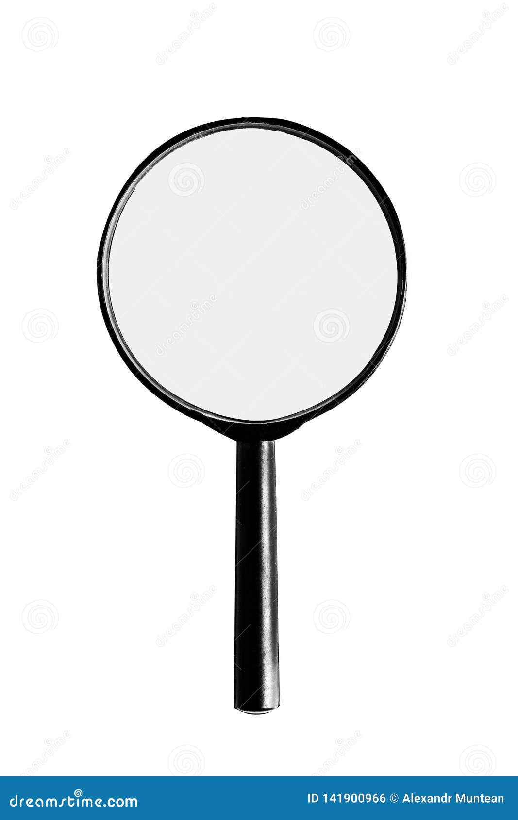 Magnifier isolated stock photo. Image of glass, closeup - 141900966