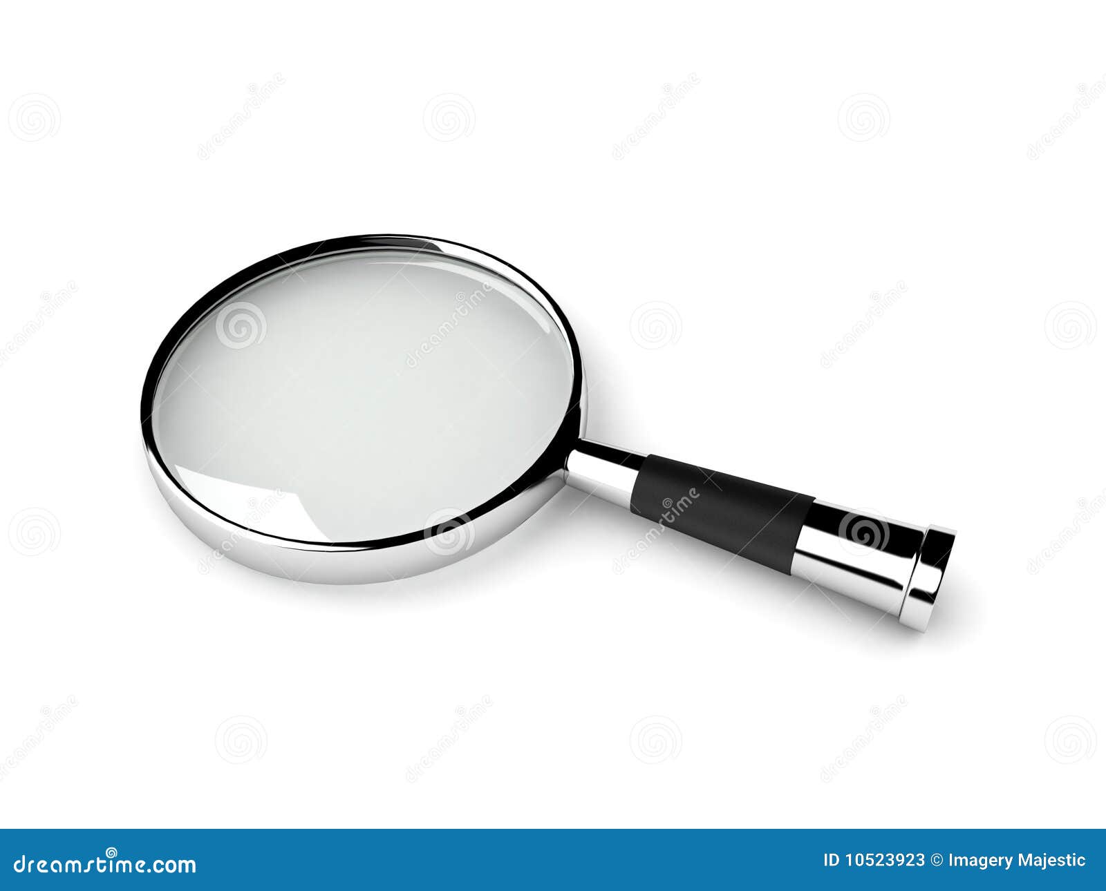 Magnifier lens stock illustration. Illustration of magnify - 10523923