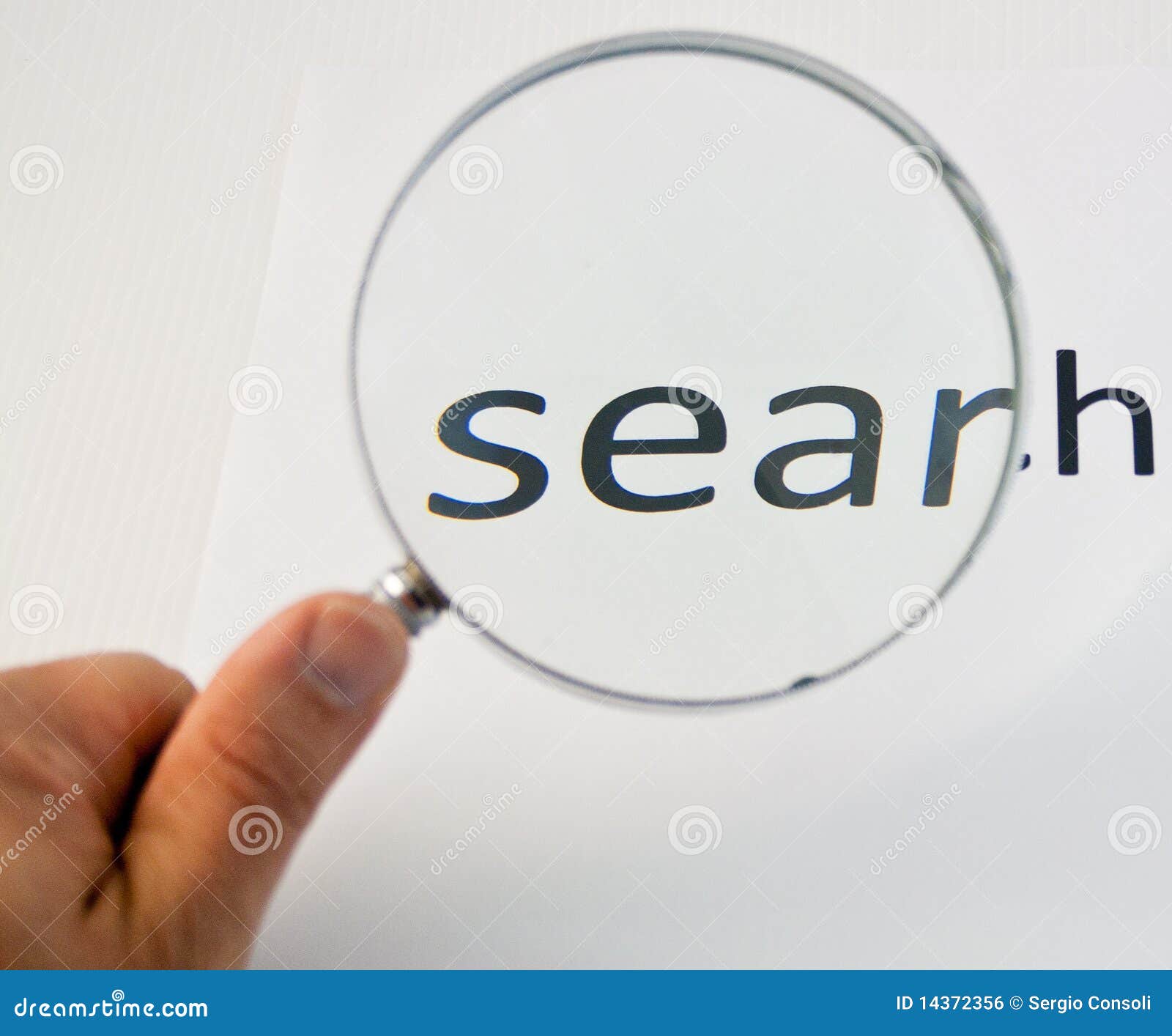 Magnifier lens for search stock photo. Image of office - 14372356