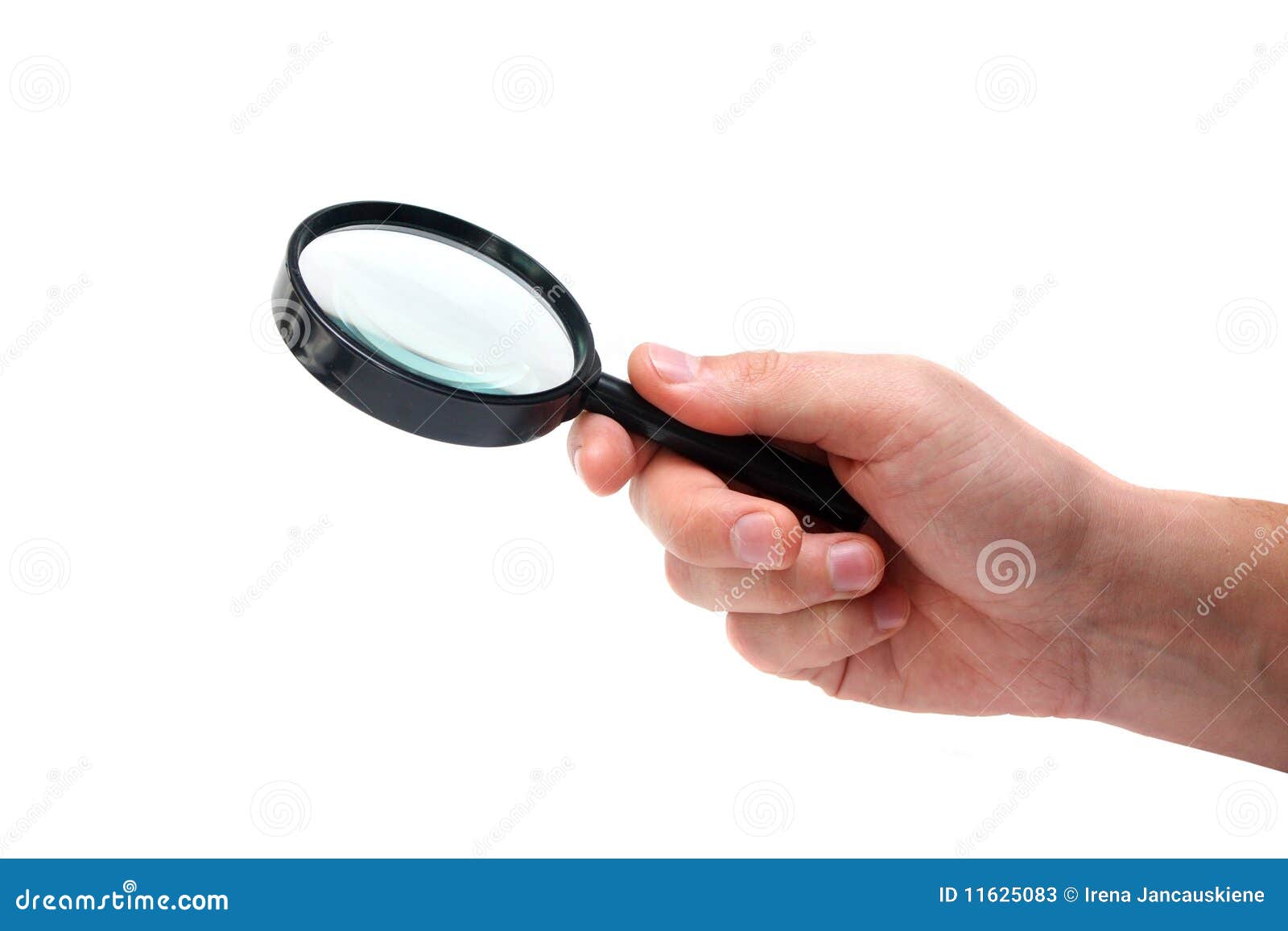 Magnifier in man hand stock image. Image of shot, studying - 11625083