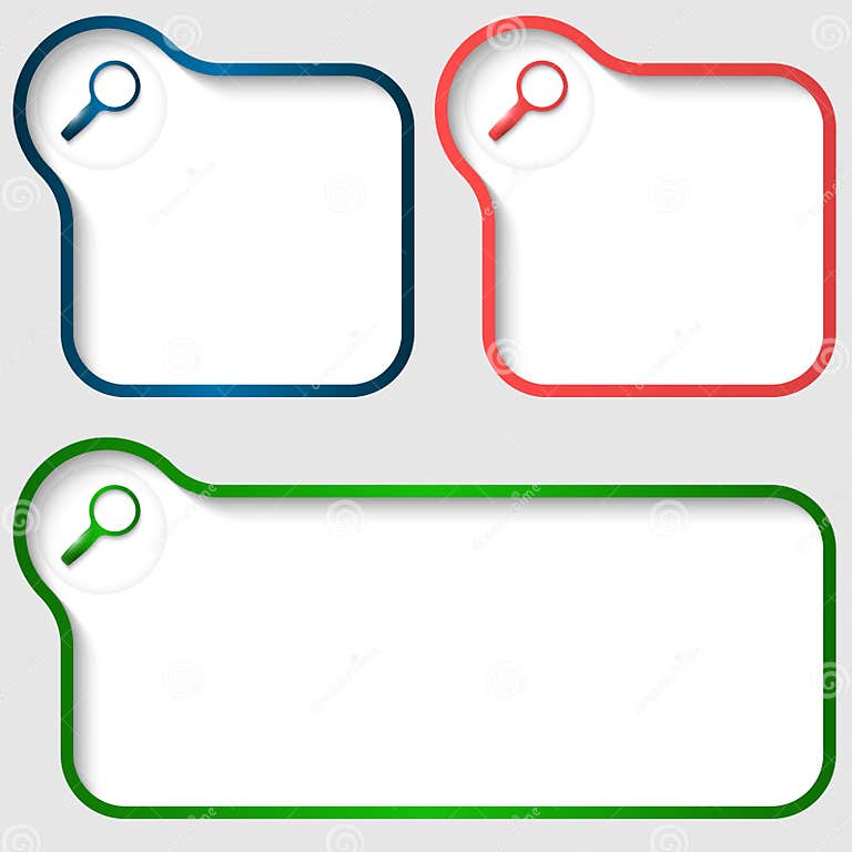 Magnifier stock vector. Illustration of circle, modern - 39953215