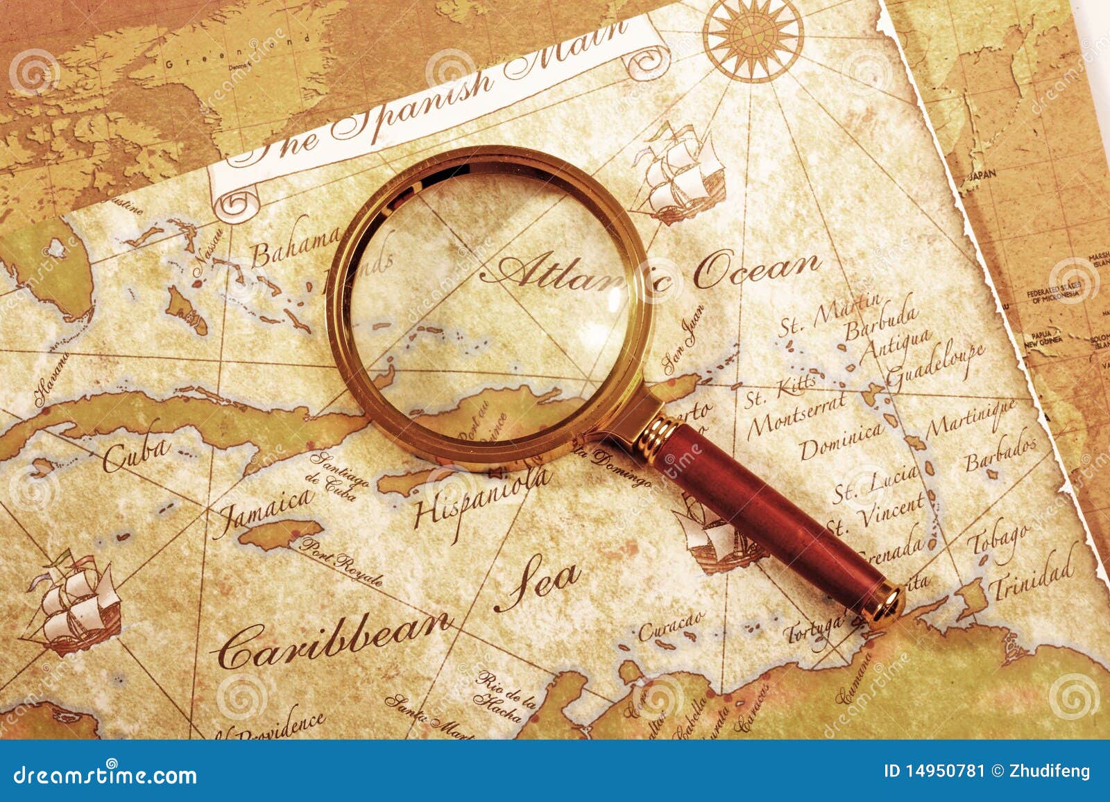 244 Magnifier Treasure Map Stock Photos - Free & Royalty-Free Stock ...