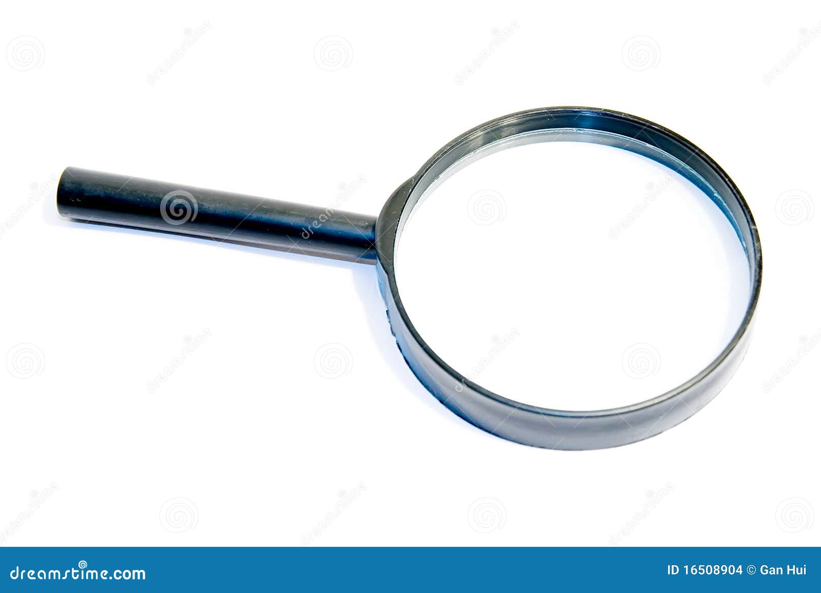 Magnifier on White Background Stock Photo - Image of handle, optical ...