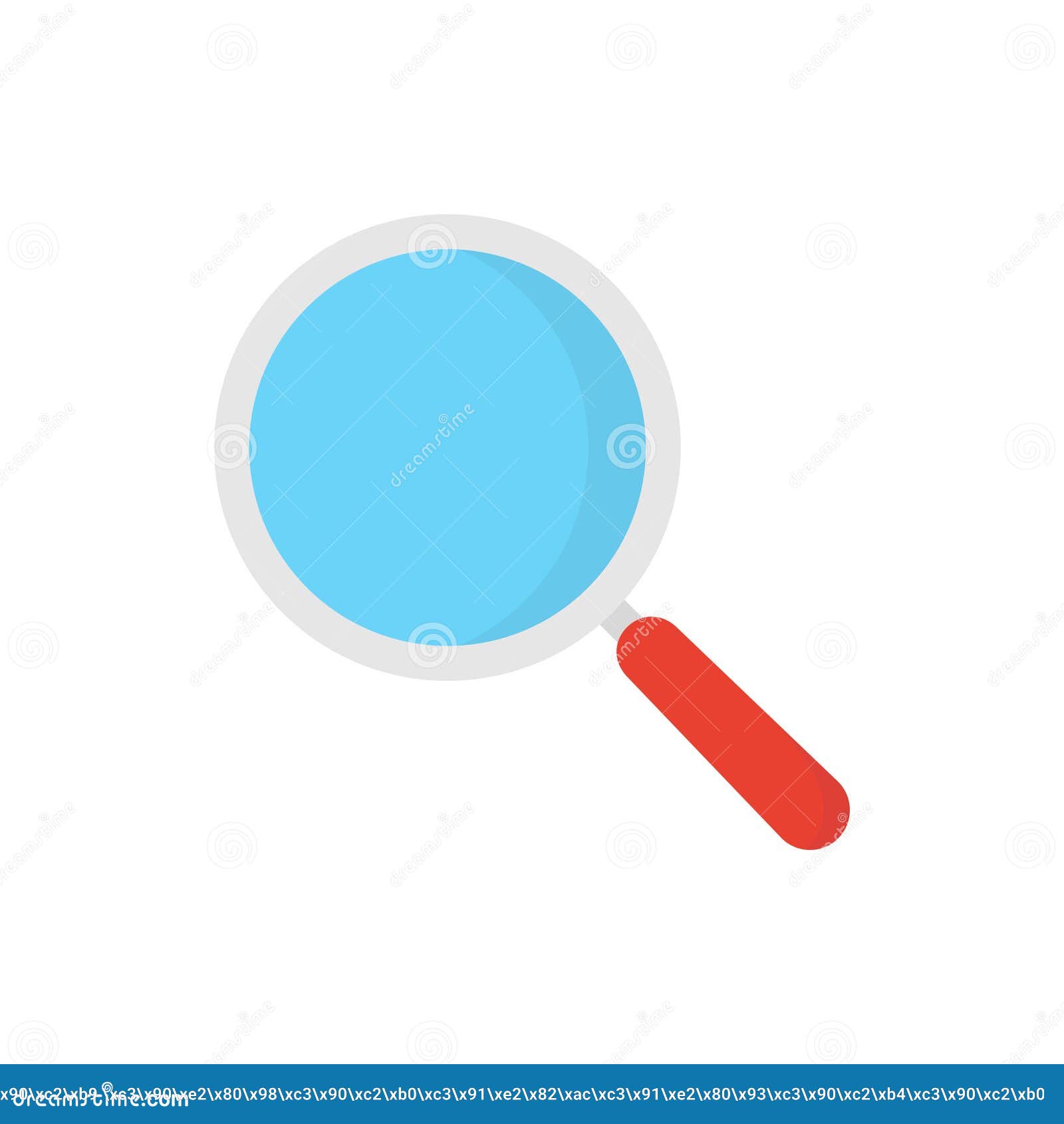 Magnify glass. Search icon stock illustration. Illustration of design ...