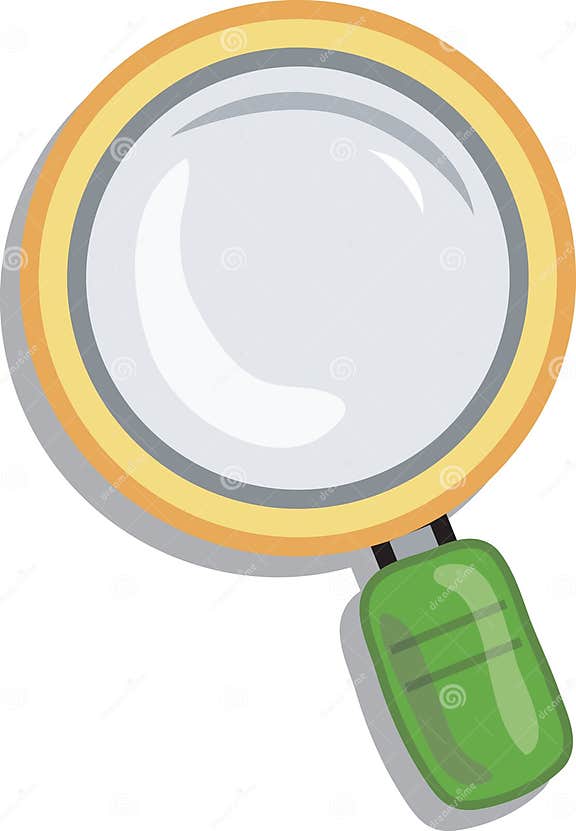 Magnify icon stock vector. Illustration of look, bullet - 627242