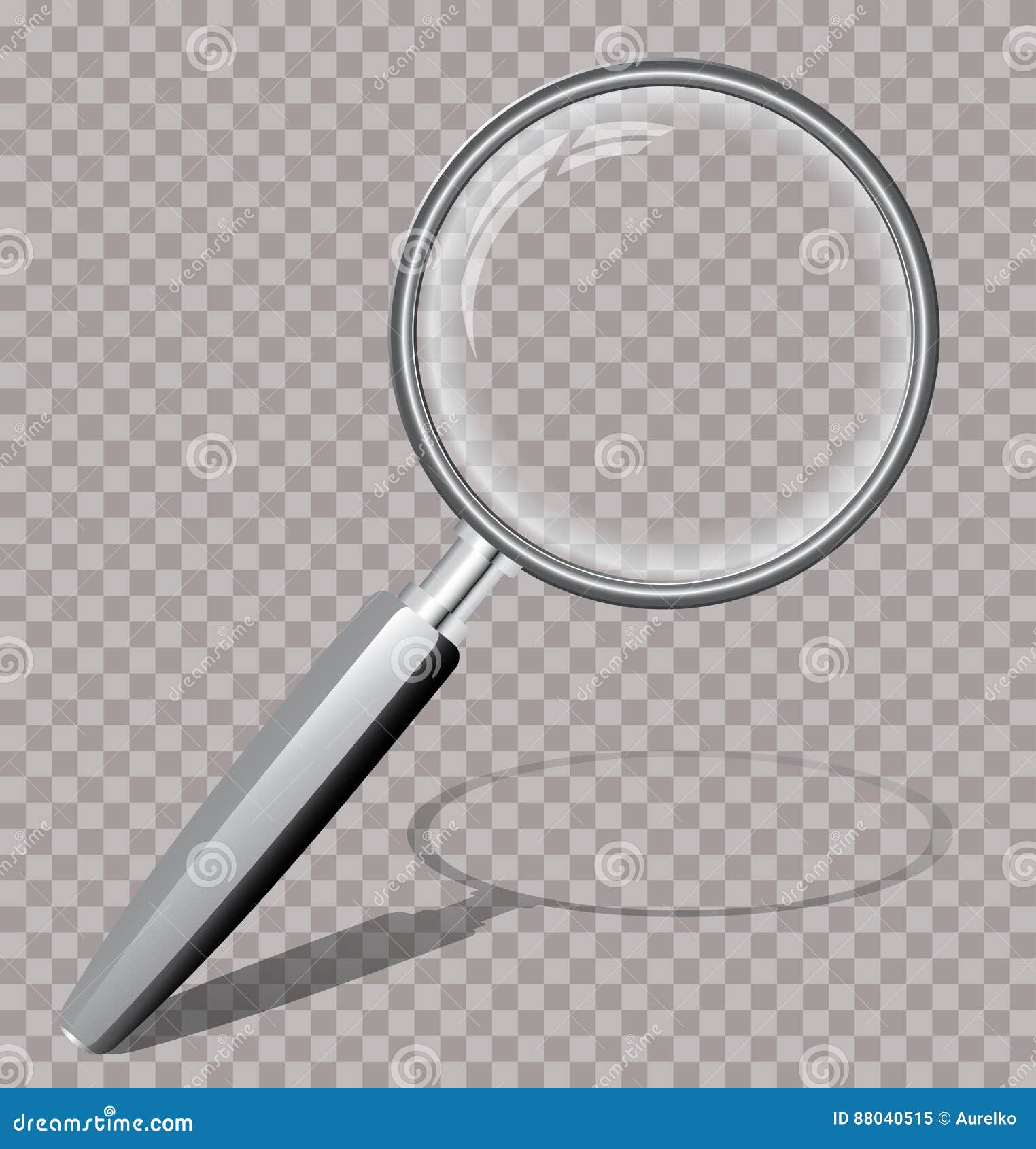 Magnify transparent stock vector. Illustration of document - 88040515